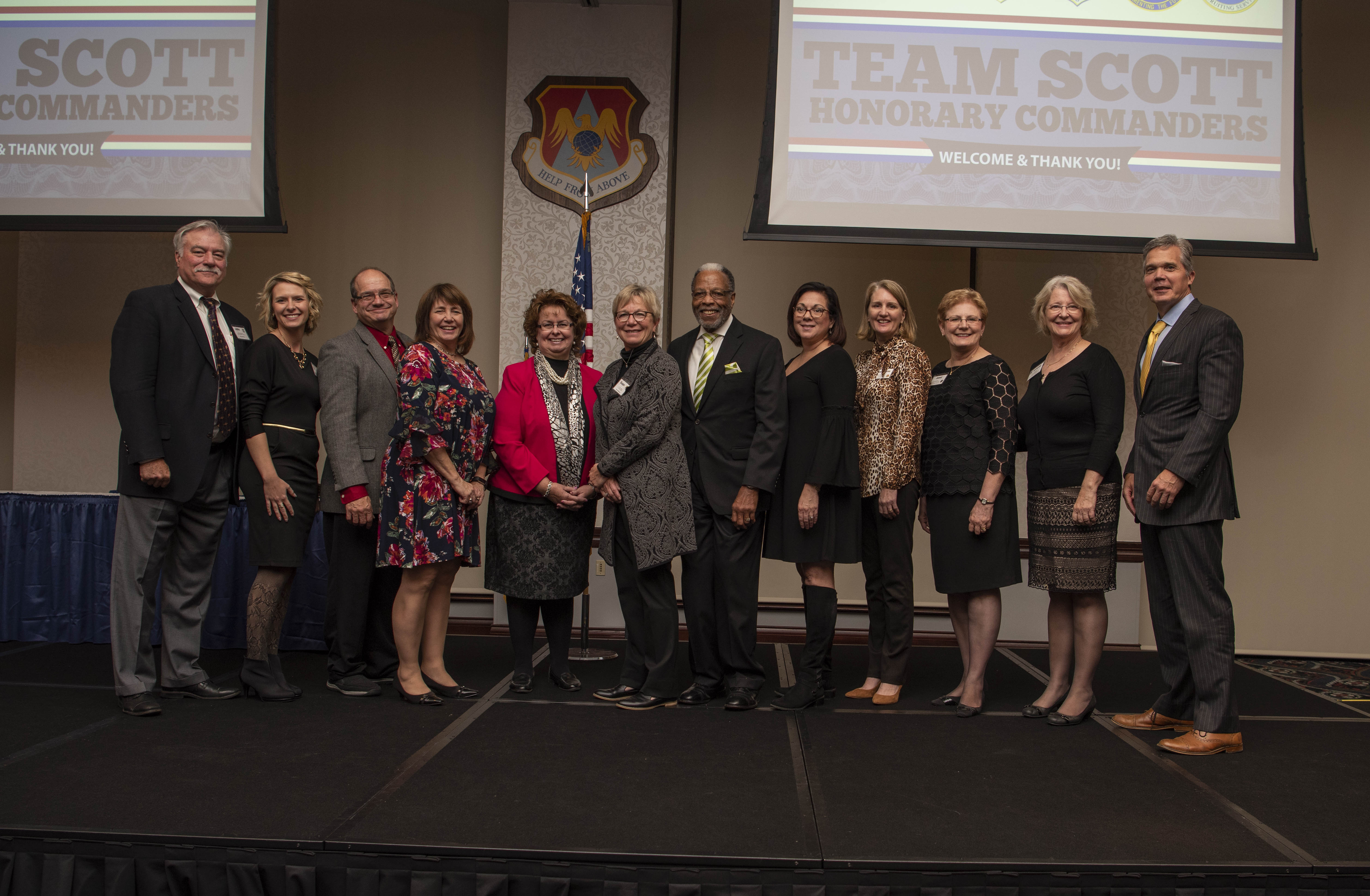 Team Scott graduates, inducts new Honorary Commanders > Scott Air Force ...