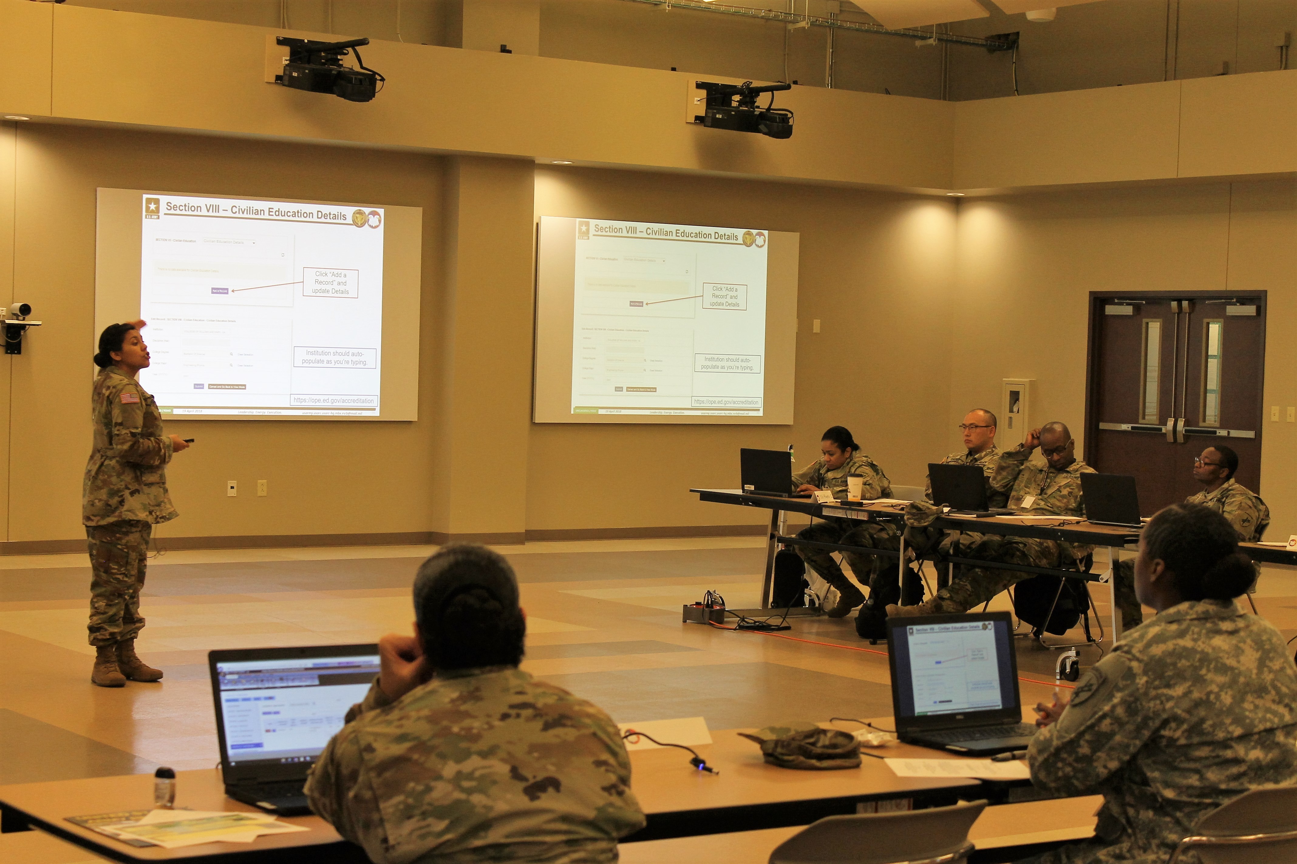 USARC picks up data correctness mantle from OCAR > U.S. Army Reserve ...