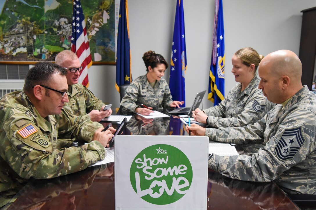 JBER leaders 'Show Some Love' for CFC