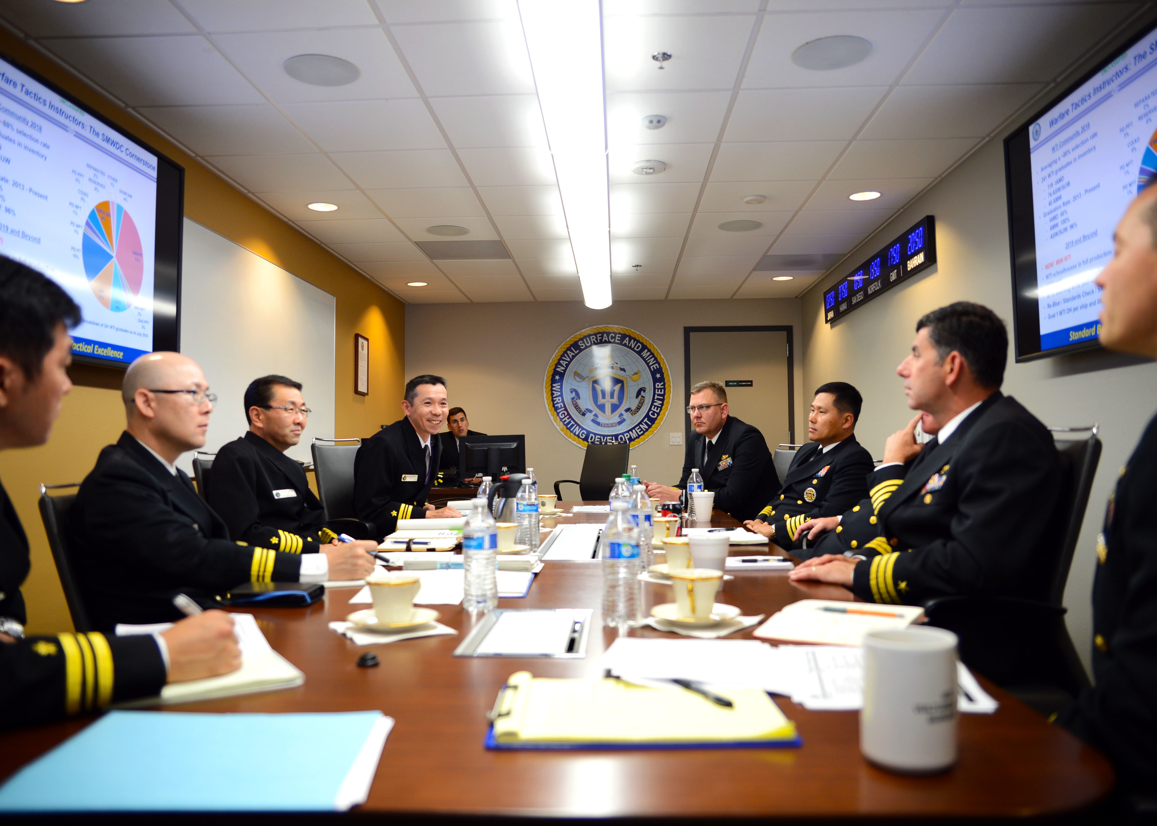 Surface Mine Warfighting Development Center Hosts Self-Defense Fleet ...