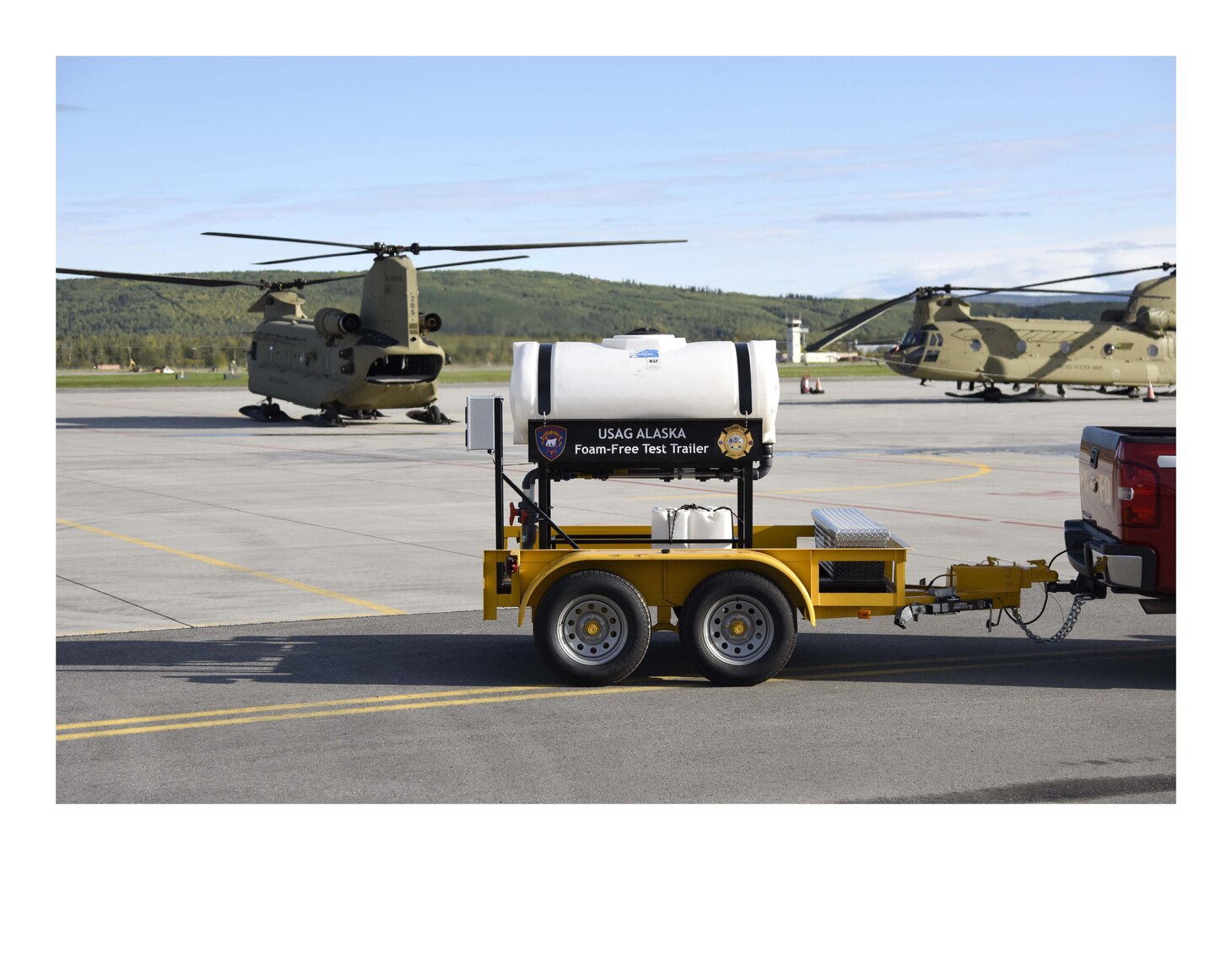 Foam-free Test Trailer at Fort Wainwright Helps Firefighters Quench ...