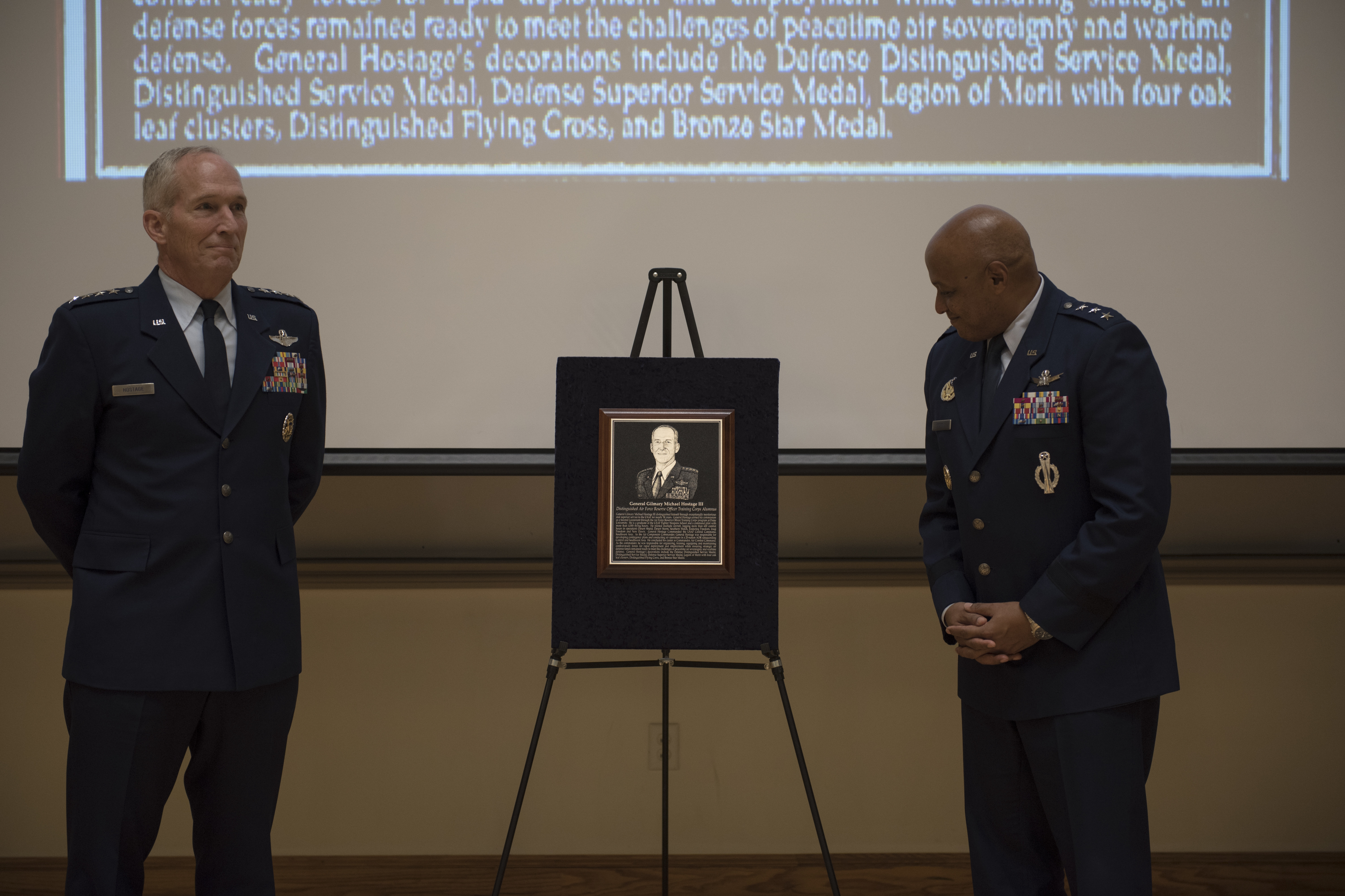 Retired general recognized in alumni induction ceremony > Seymour ...