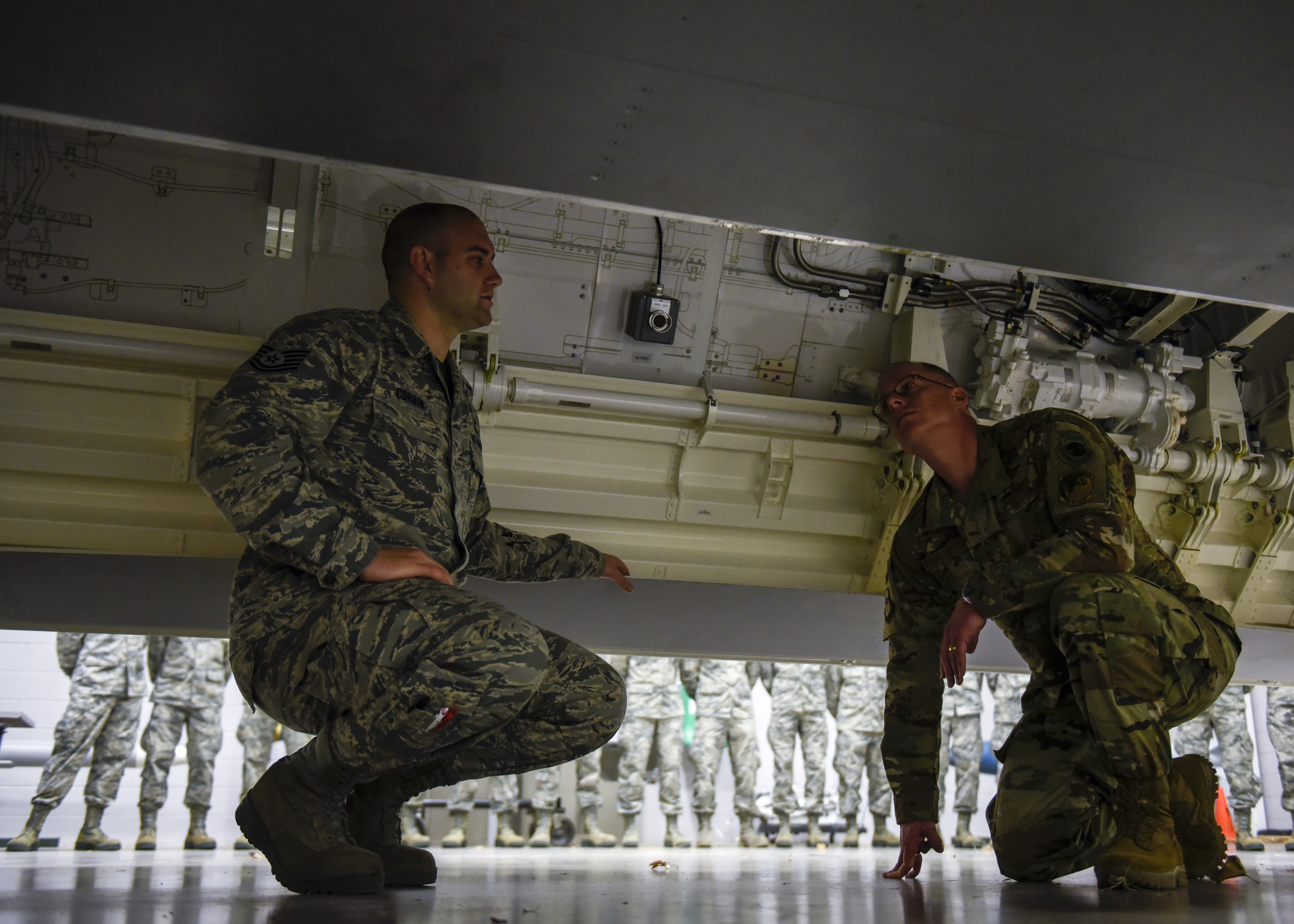 Maj. Gen. Mark E. Weatherington visit