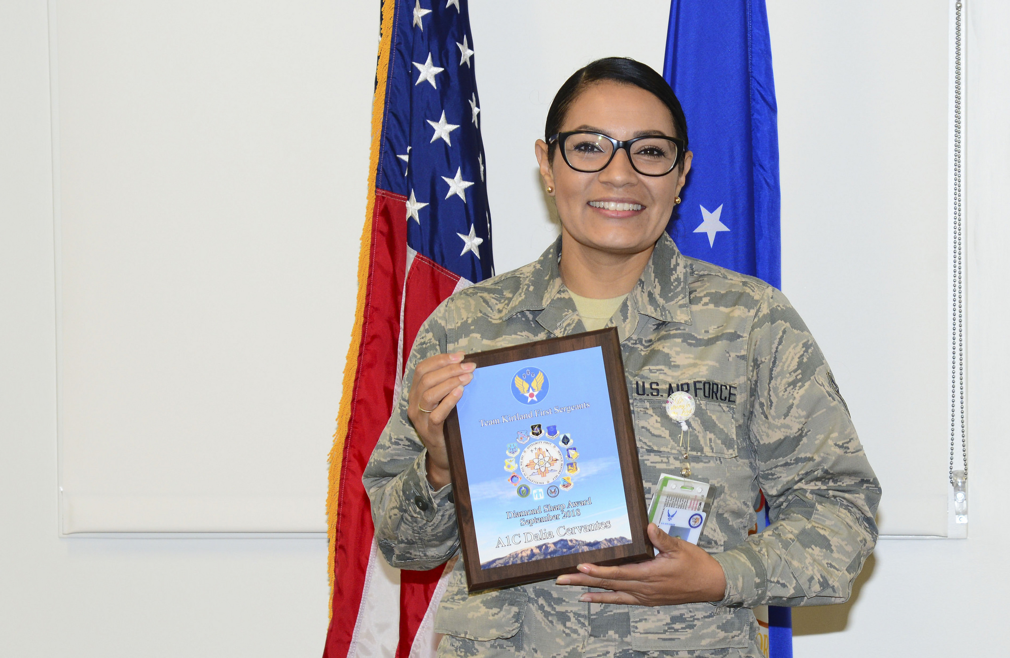 Sharp troop recognized by Chief's Group, First Sergeants > Kirtland Air ...