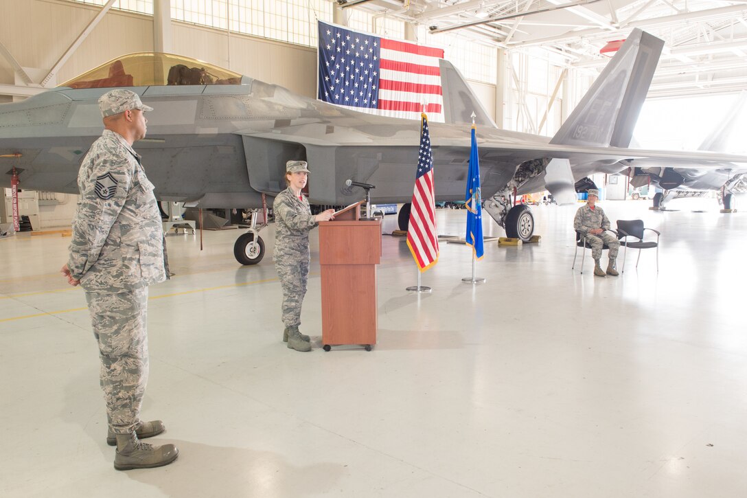 192nd AMXS welcomes new commander.