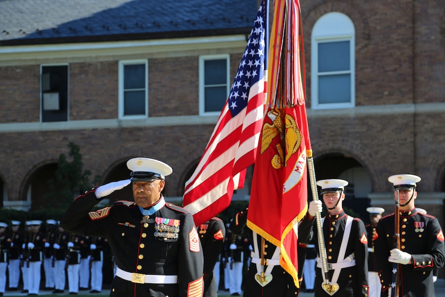 SgtMaj Canley Medal of Honor Flag Presentation