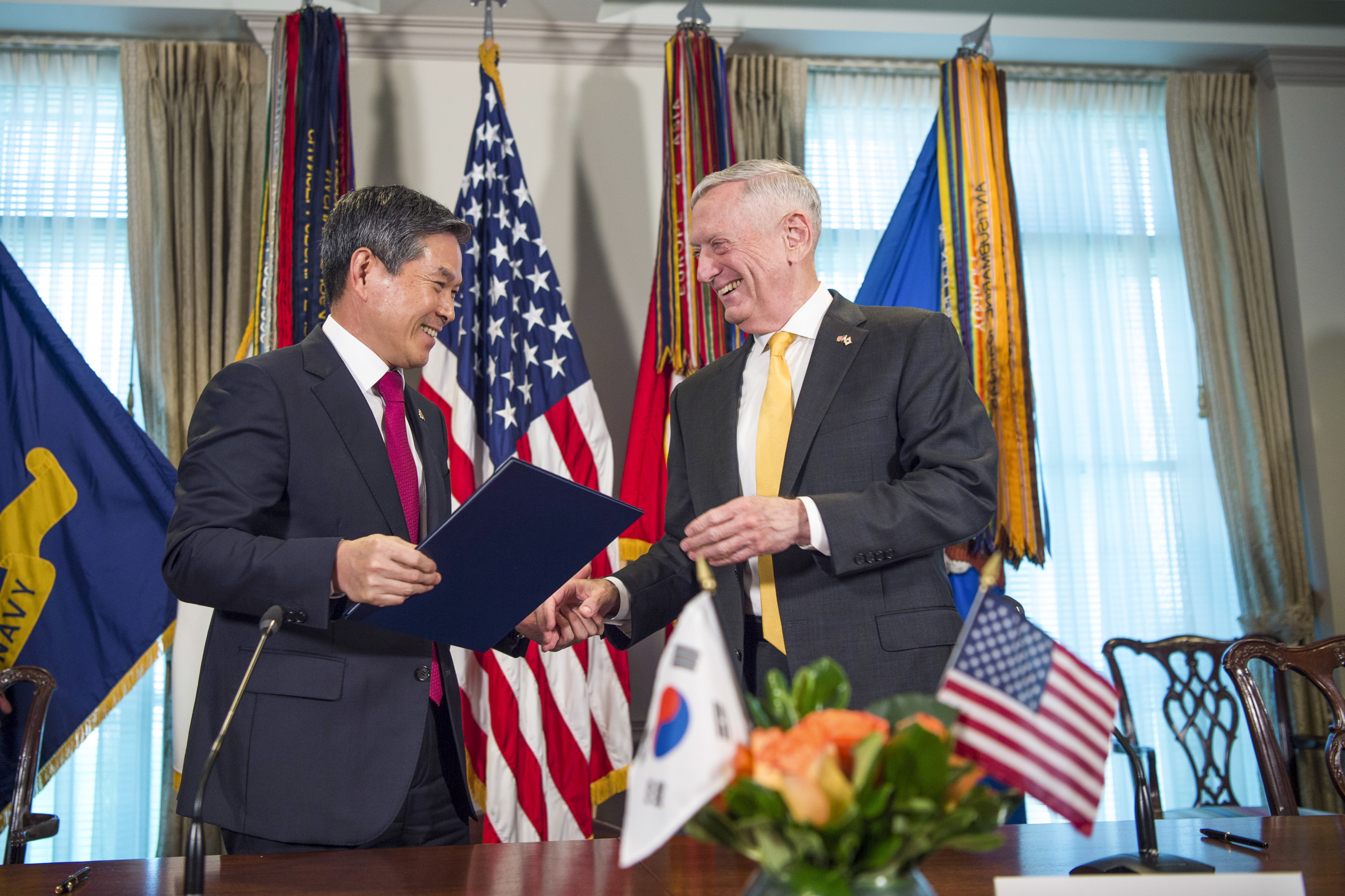 Historic Meeting Underscores U S South Korean Alliance U S