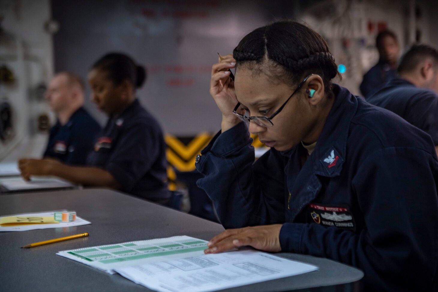 Enlisted Advancement Worksheets Transition to Electronic Automation in ...