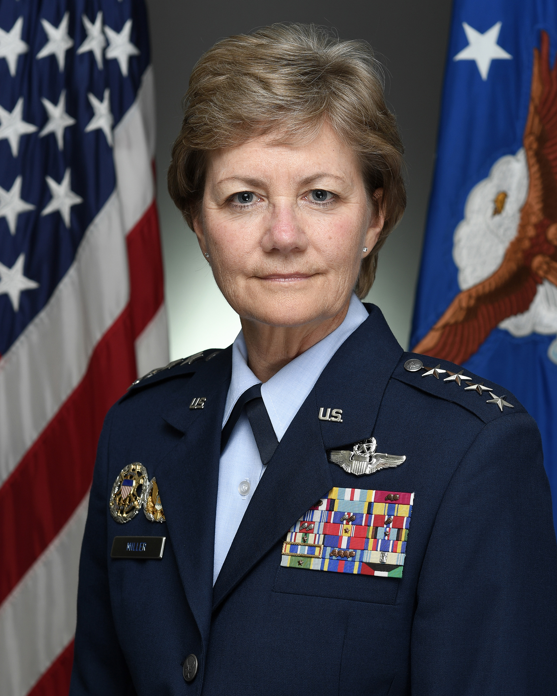 MARYANNE MILLER Air Force Biography Display