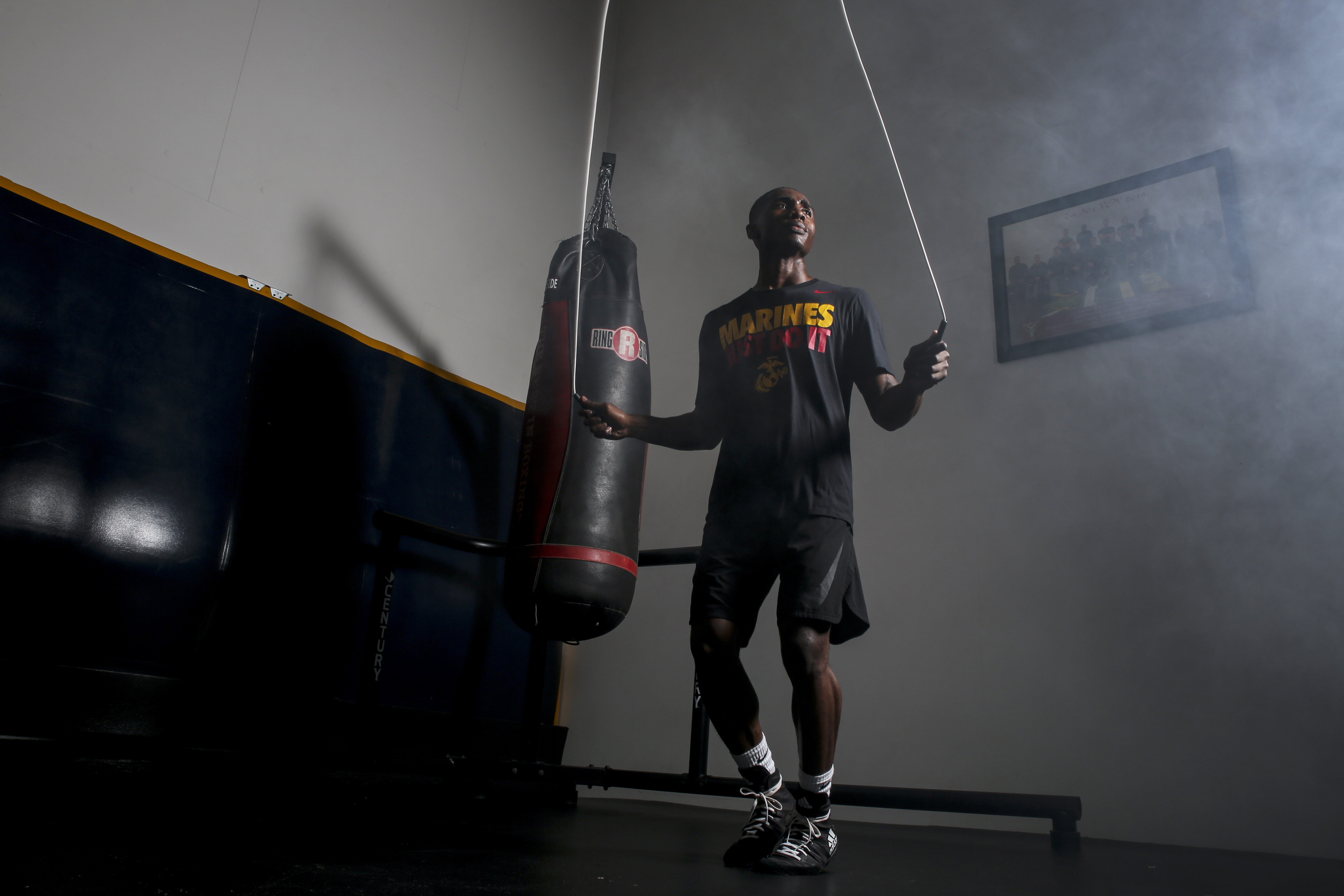 Warrior Ethos: Marine Corps inspires boxer > Marine Corps Air Station ...