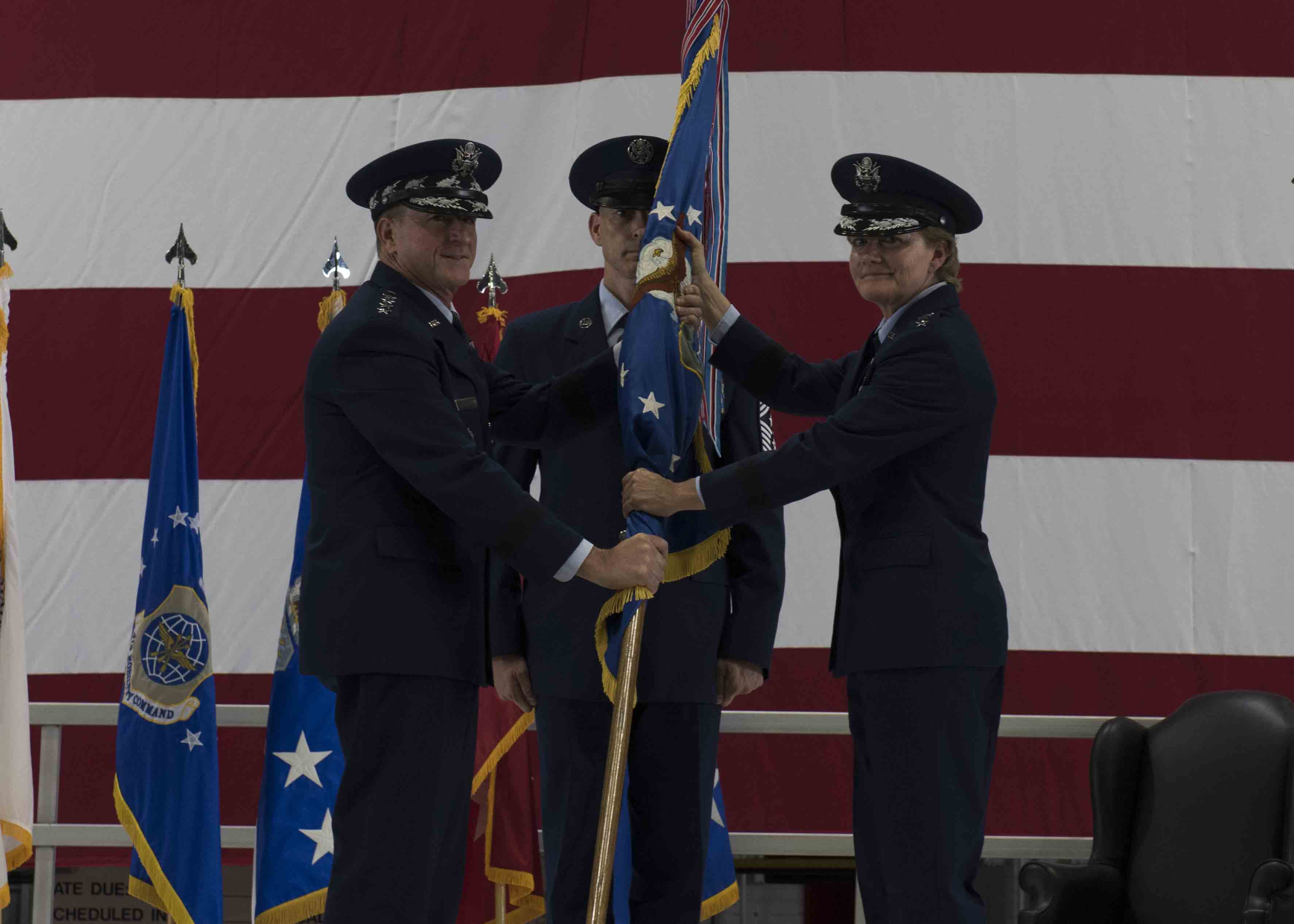 Gen. Maryanne Miller assumes command of the Air Mobility Command