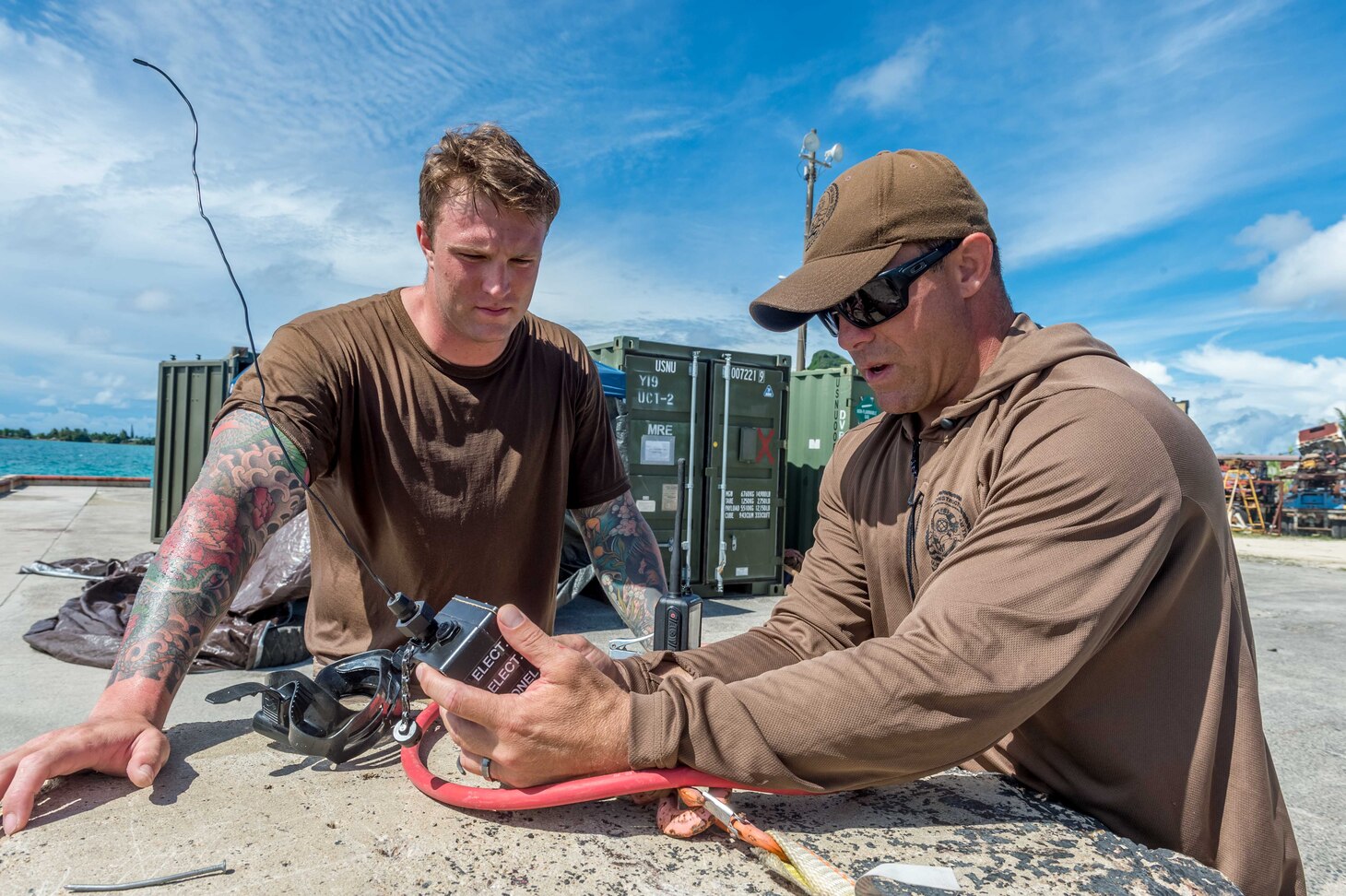 UCT 2 Conducts Underwater Demolition to Improve Port Access > United ...