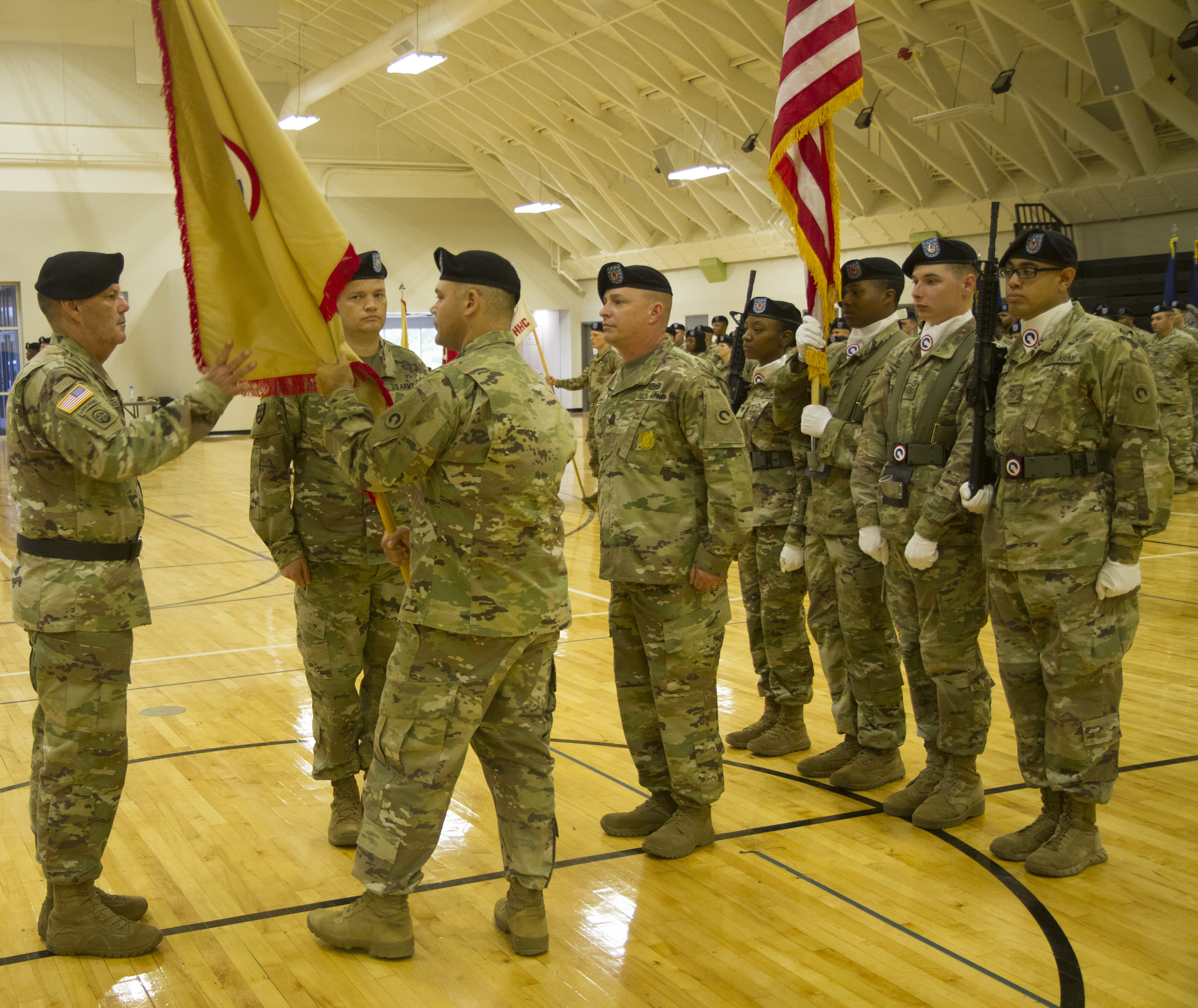 1st TSC STB Completes its First Change of Command and Responsibility at ...