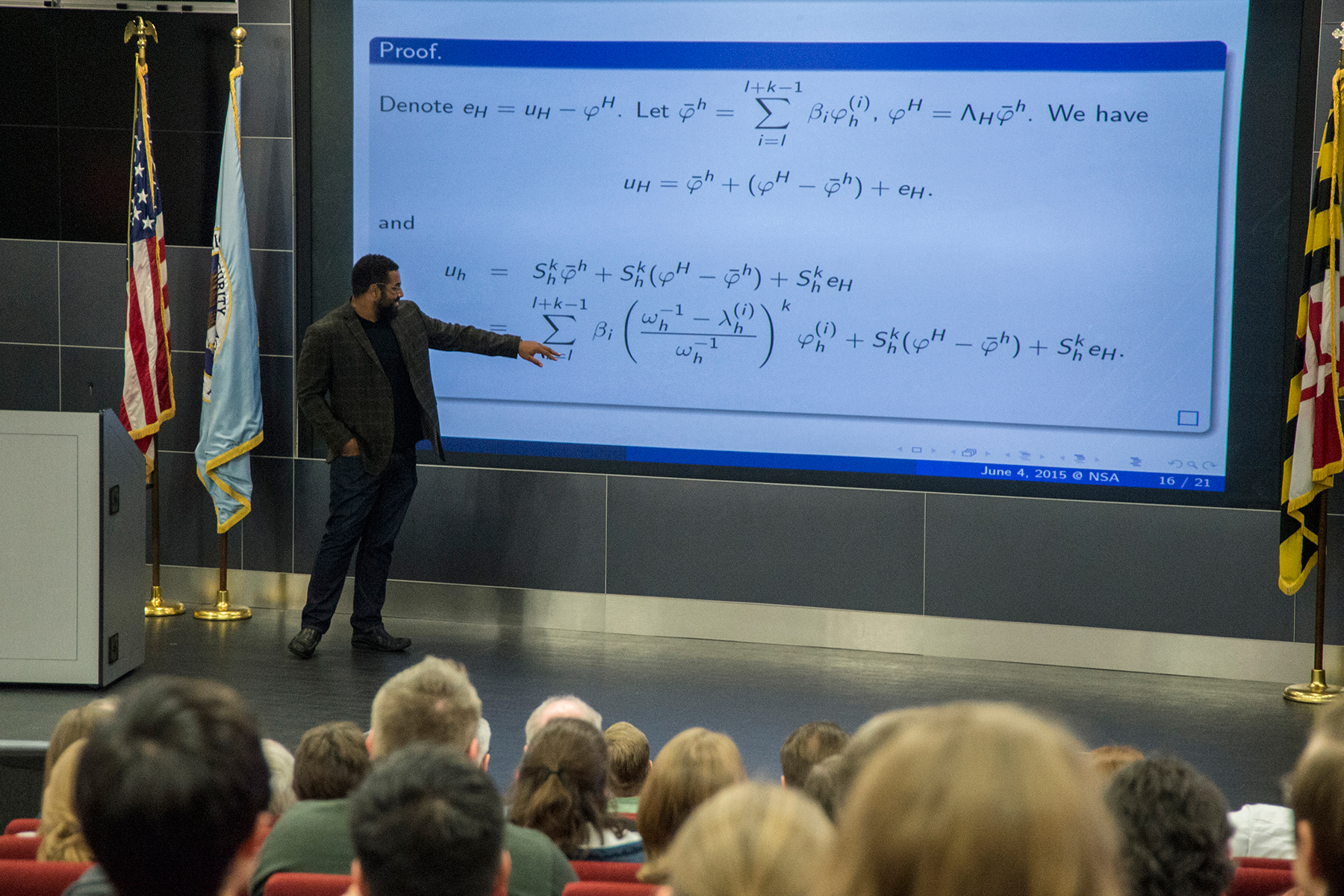 Baltimore Raven/Mathlete John Urschel Visits NSA to Talk Math ...