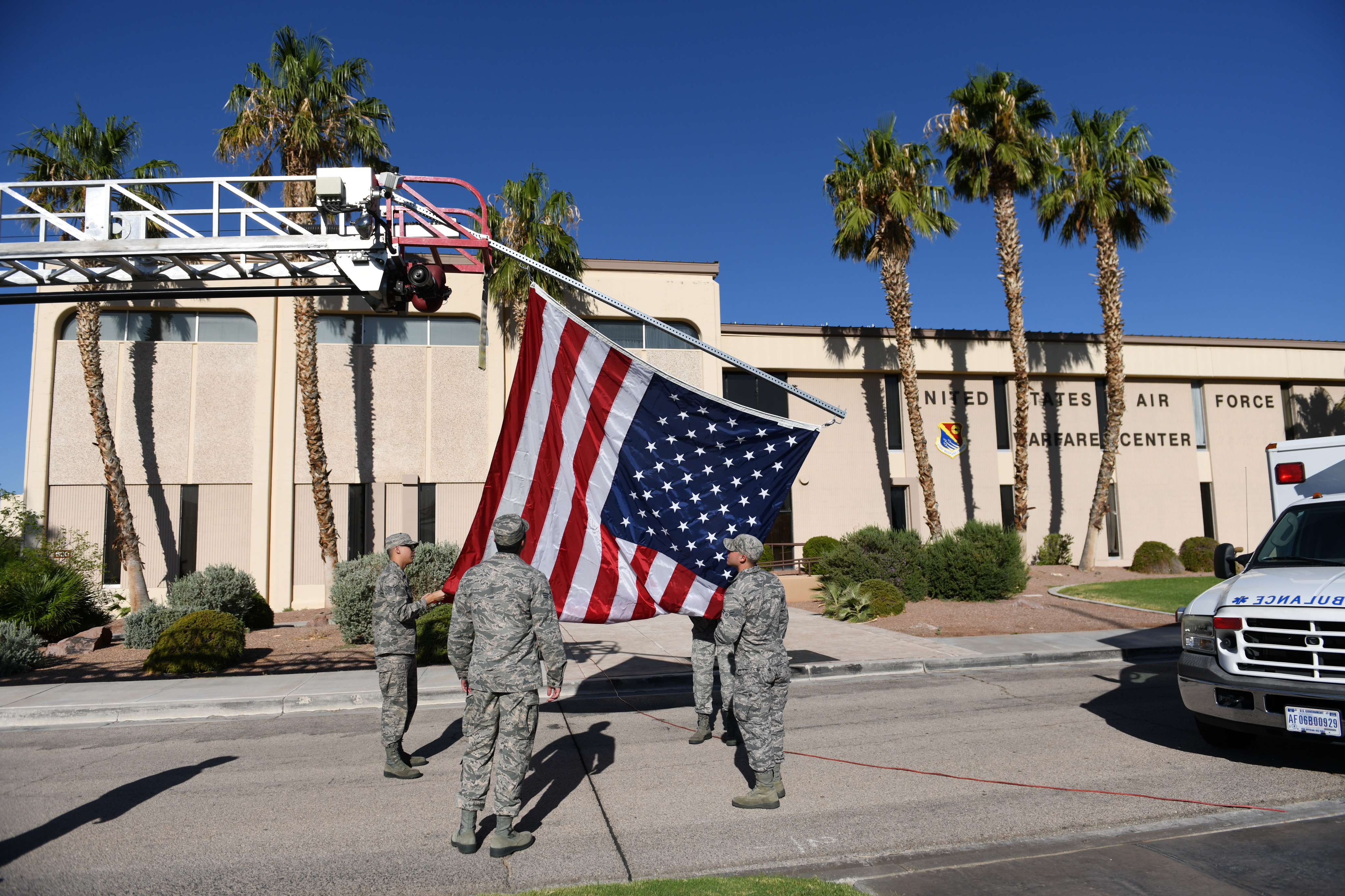 9/11 remembrance ceremony held at Nellis > Nellis Air Force Base ...
