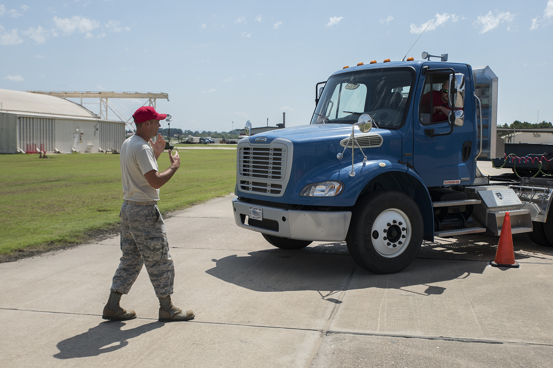 Tractor-trailer driving students pull their weight at 188th Wing > Air ...