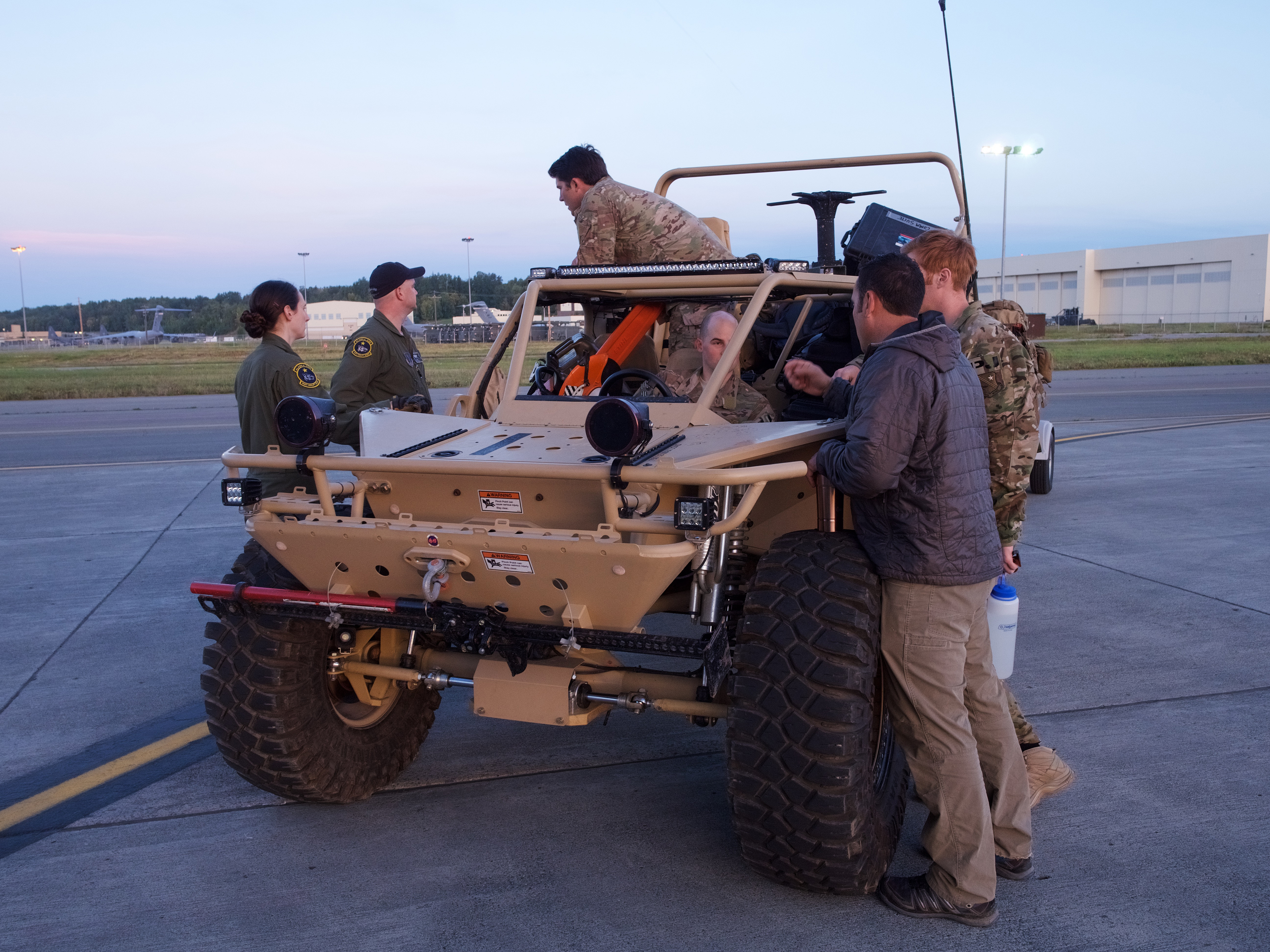 Guardian Angel Air-Deployable Rescue Vehicle > 176th Wing > Display