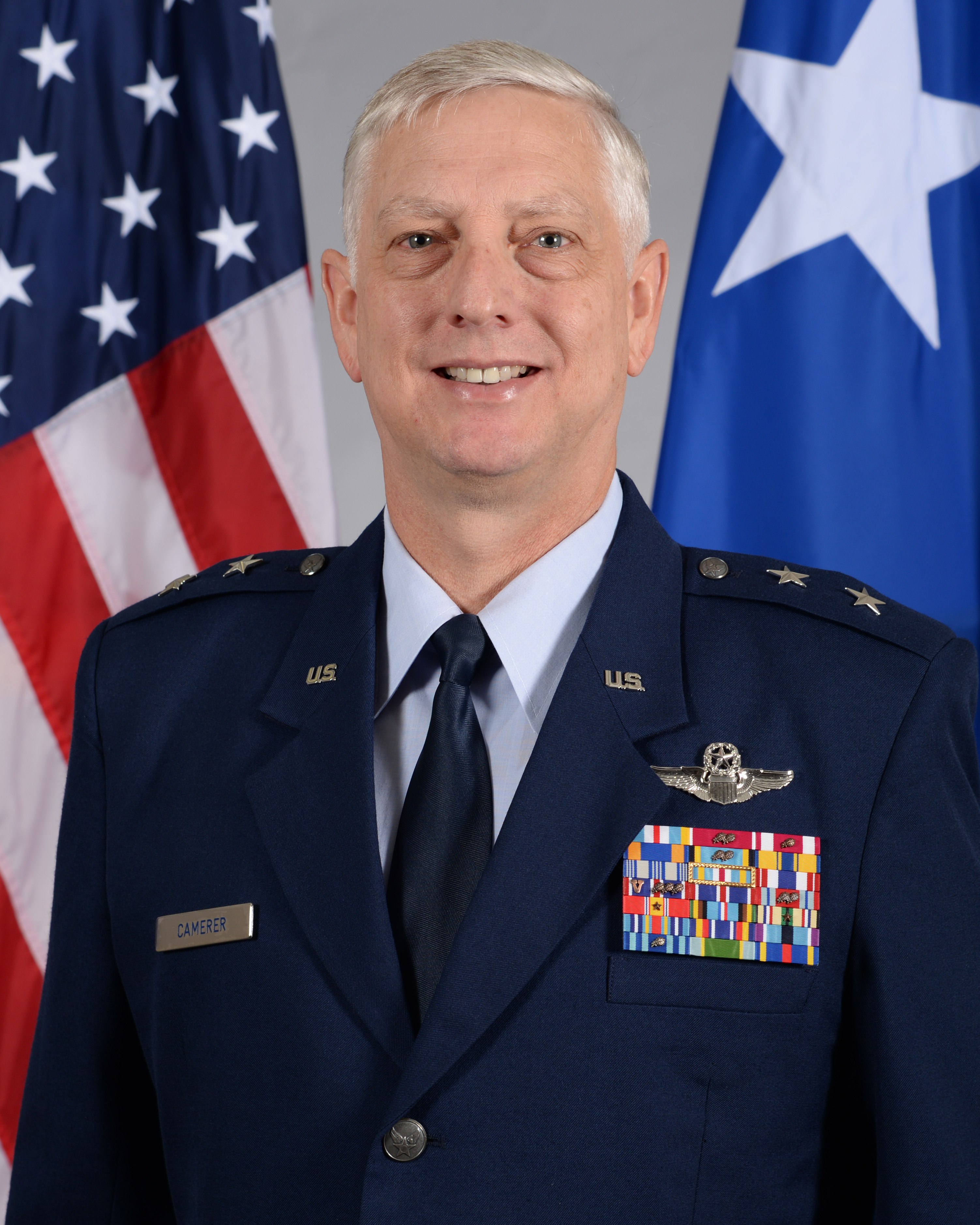 MARK D. CAMERER > Air Force > Biography Display