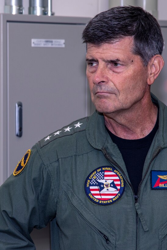 U.S. Navy Adm. William Moran visits MCAS Iwakuni