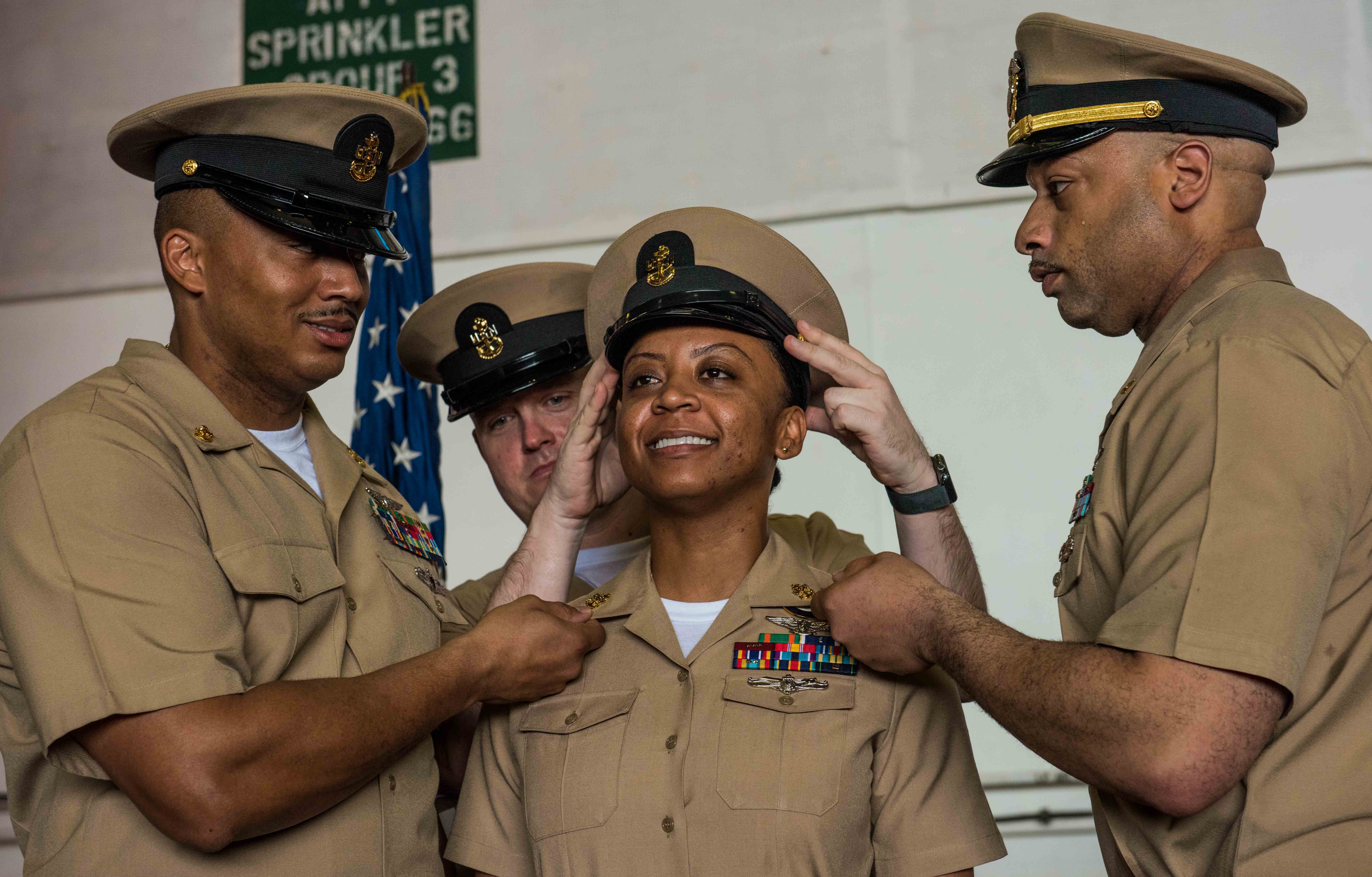 Anchor Up: Sailors Become Chief Petty Officers on Pinning Day > United ...