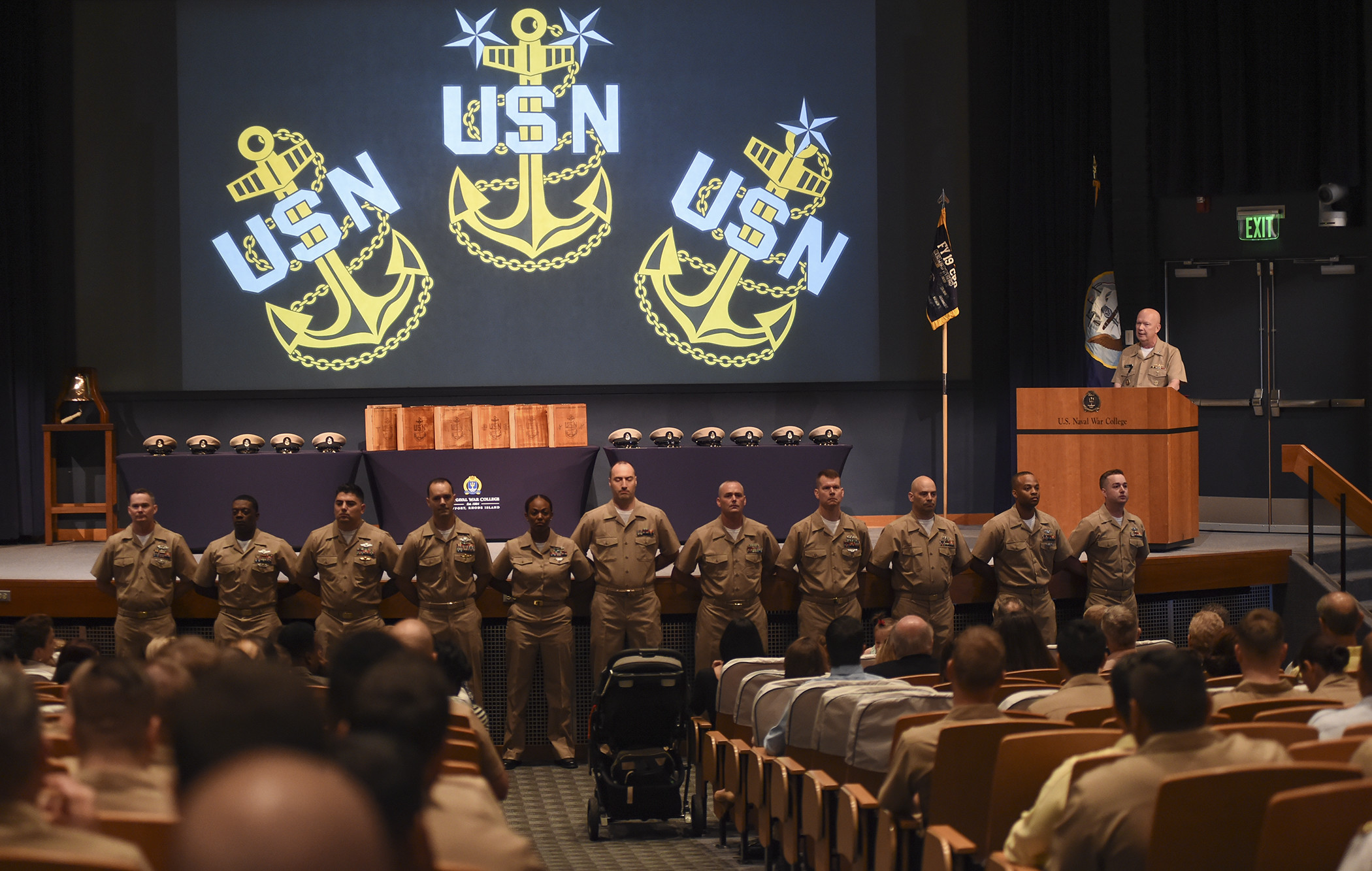 Naval War College holds CPO Pinning Ceremony > United States Navy ...