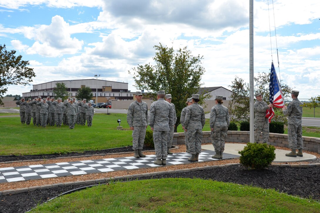 181st Intelligence Wing Retreat Ceremony