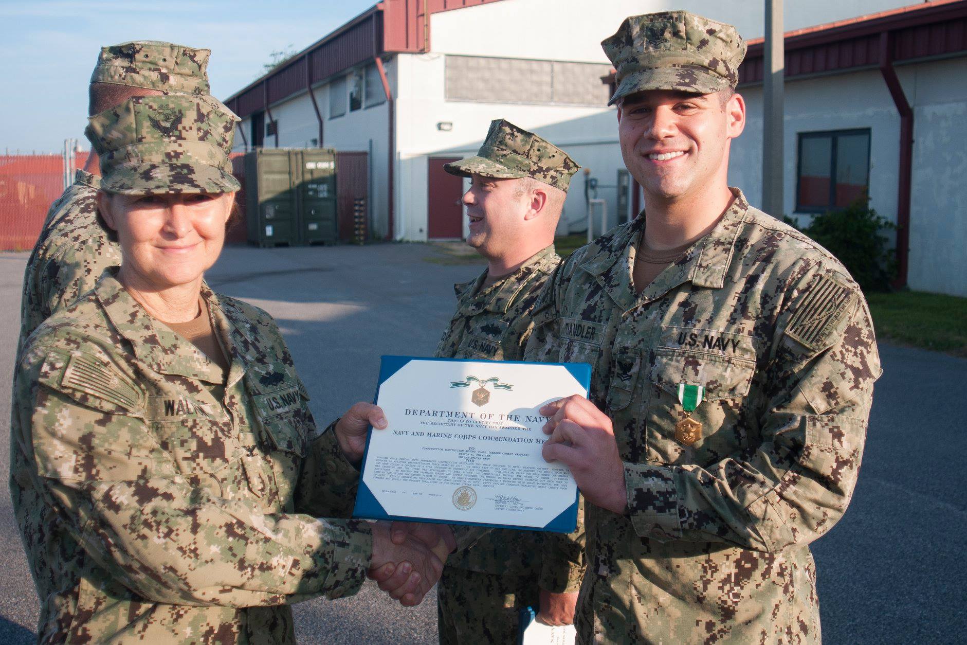 Seabee Rescues Father, Son from Rip Current > Seabee Magazine > History