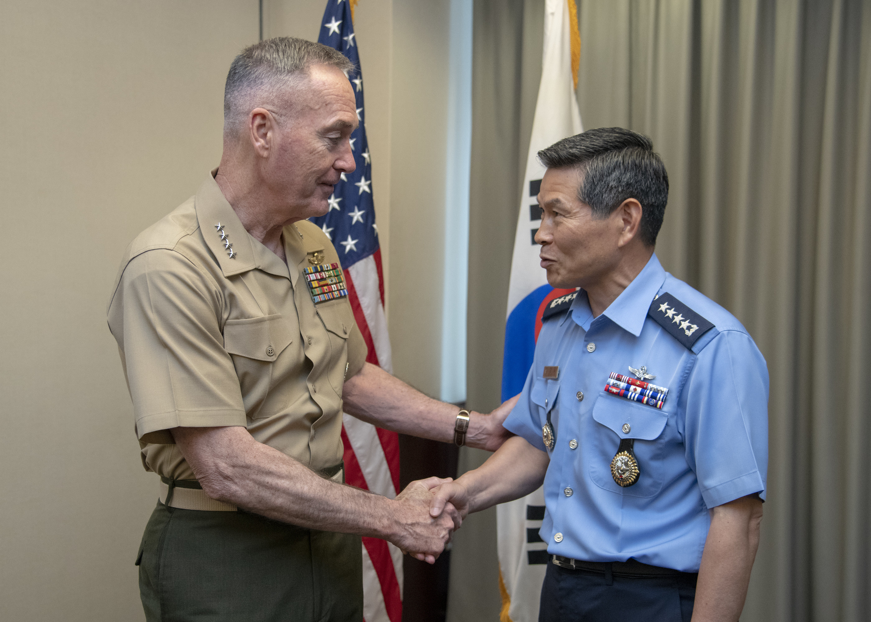 CJCS meets ROK CHOD