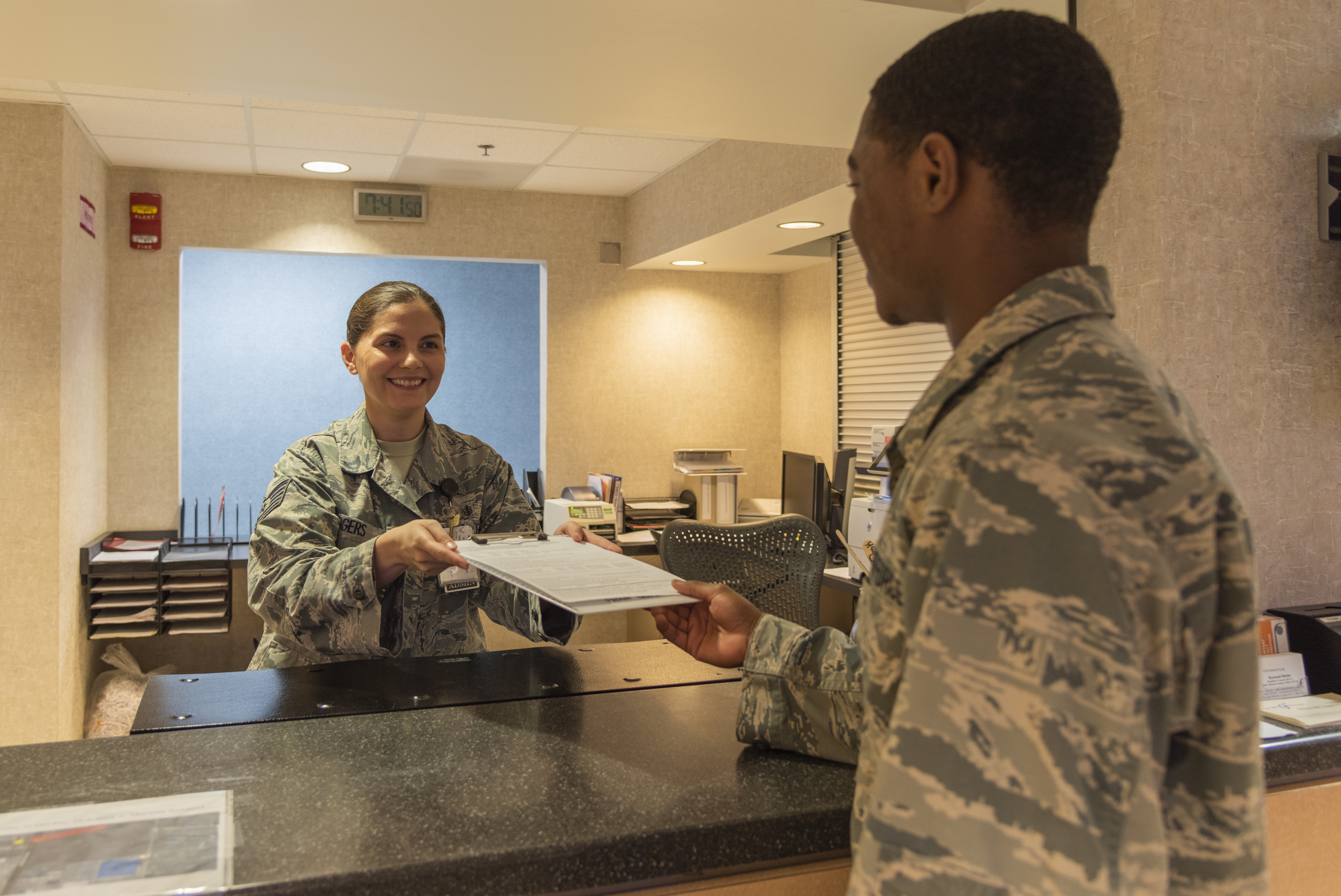 Surprise promotion for health care administrator