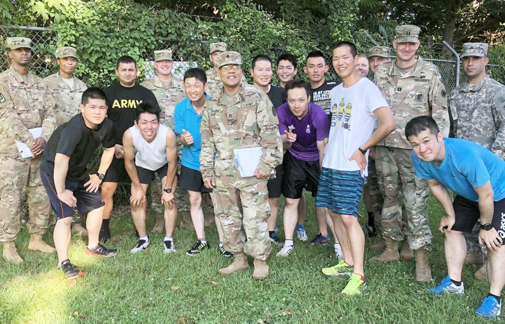 JGSDF Members Work with U.S. Soldiers, Gain Personal Development Skills ...