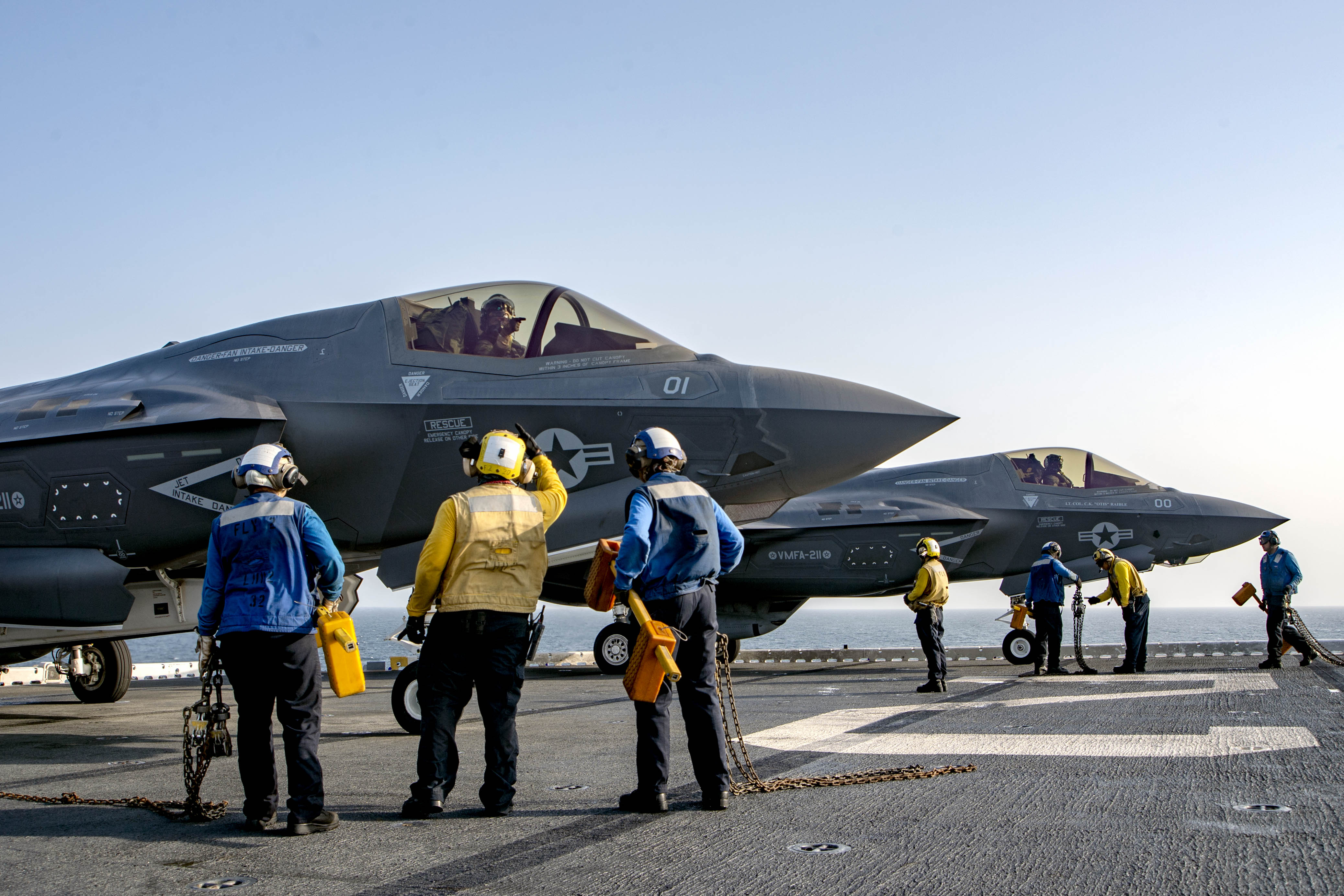 USMC F-35B Conducts First Combat Strike in CENTCOM AOR > United States ...