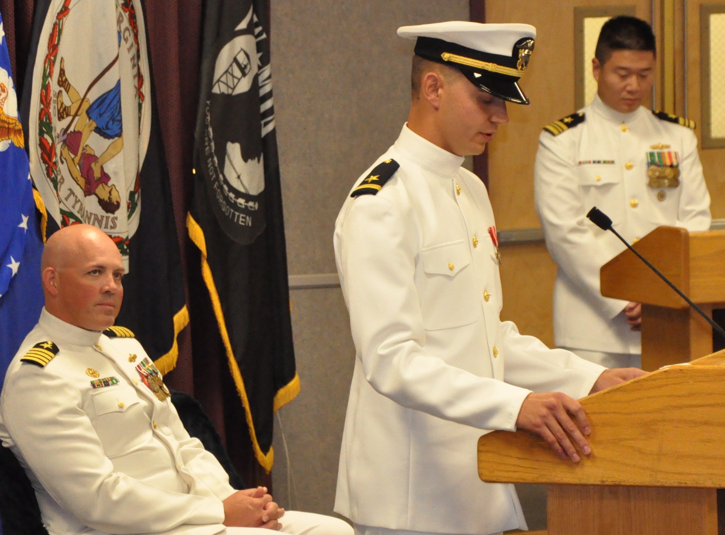 NSWC Civilian Engineer Commissioned into the Naval Reserve, Honored for ...