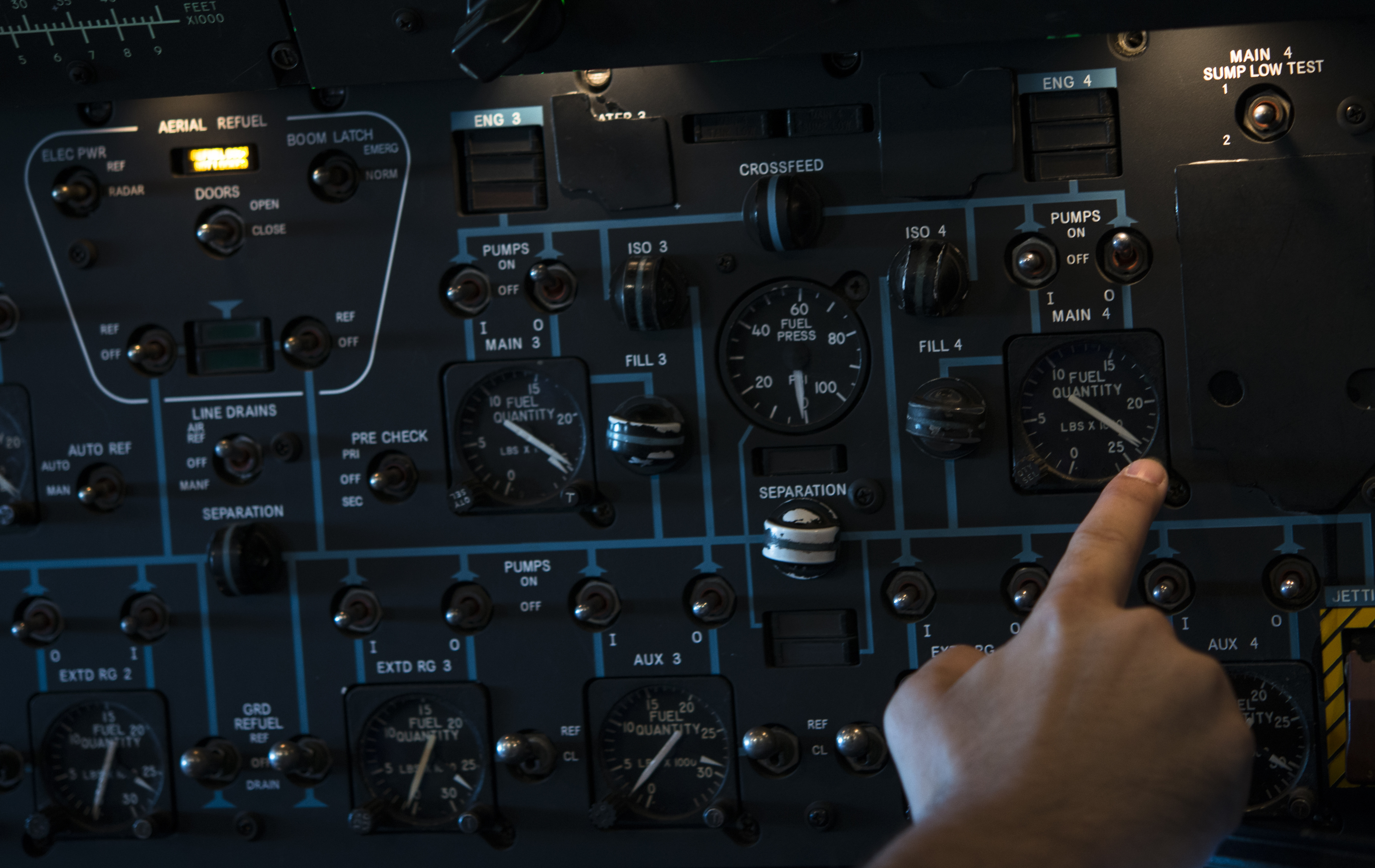 349th AMW C-5M pre-flight checks