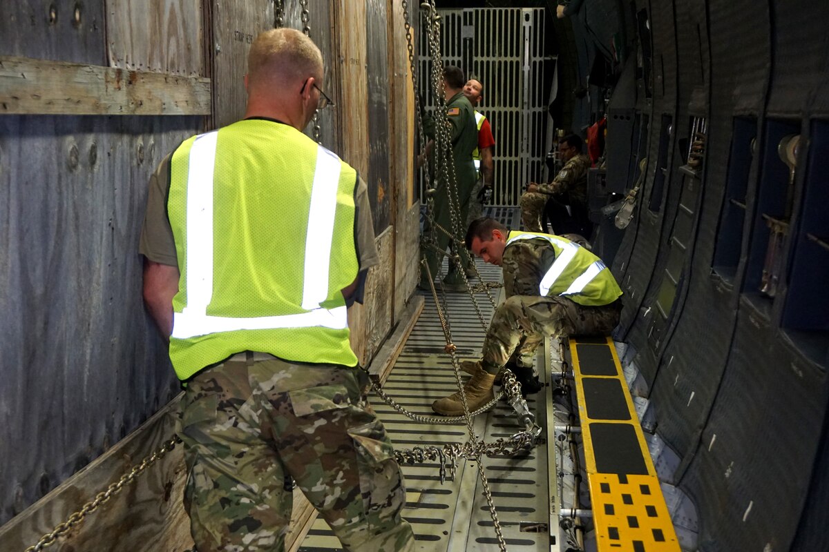 Dover C-5M receives 8K pound ramp at Robins > Robins Air Force Base ...