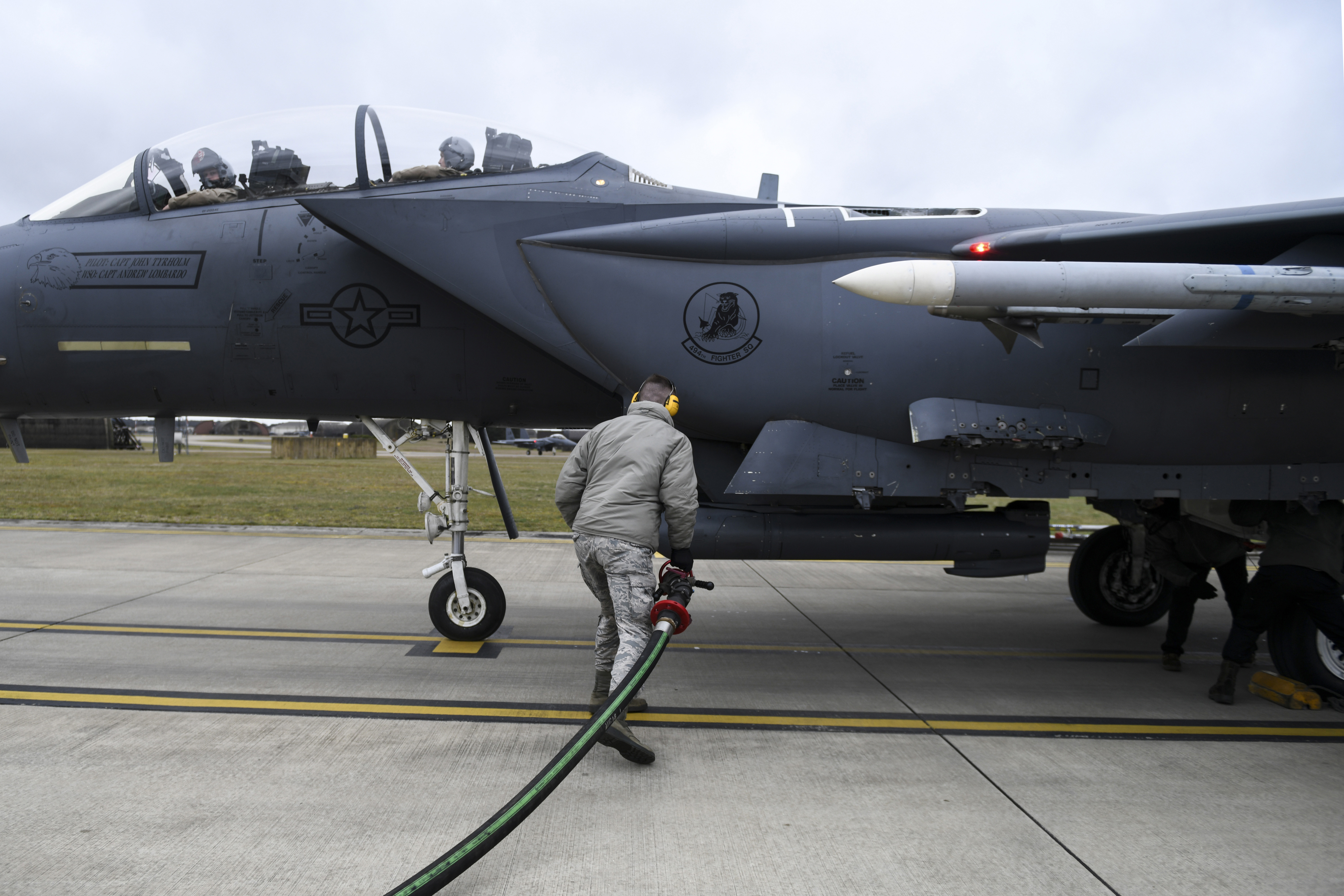 Refueling truck upgrade improves 48th LRS capabilities, safety > Royal ...