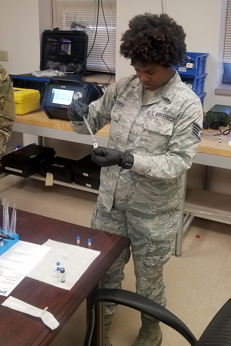 Swamp Fox bioenvironmental team leads the way for chemical testing ...