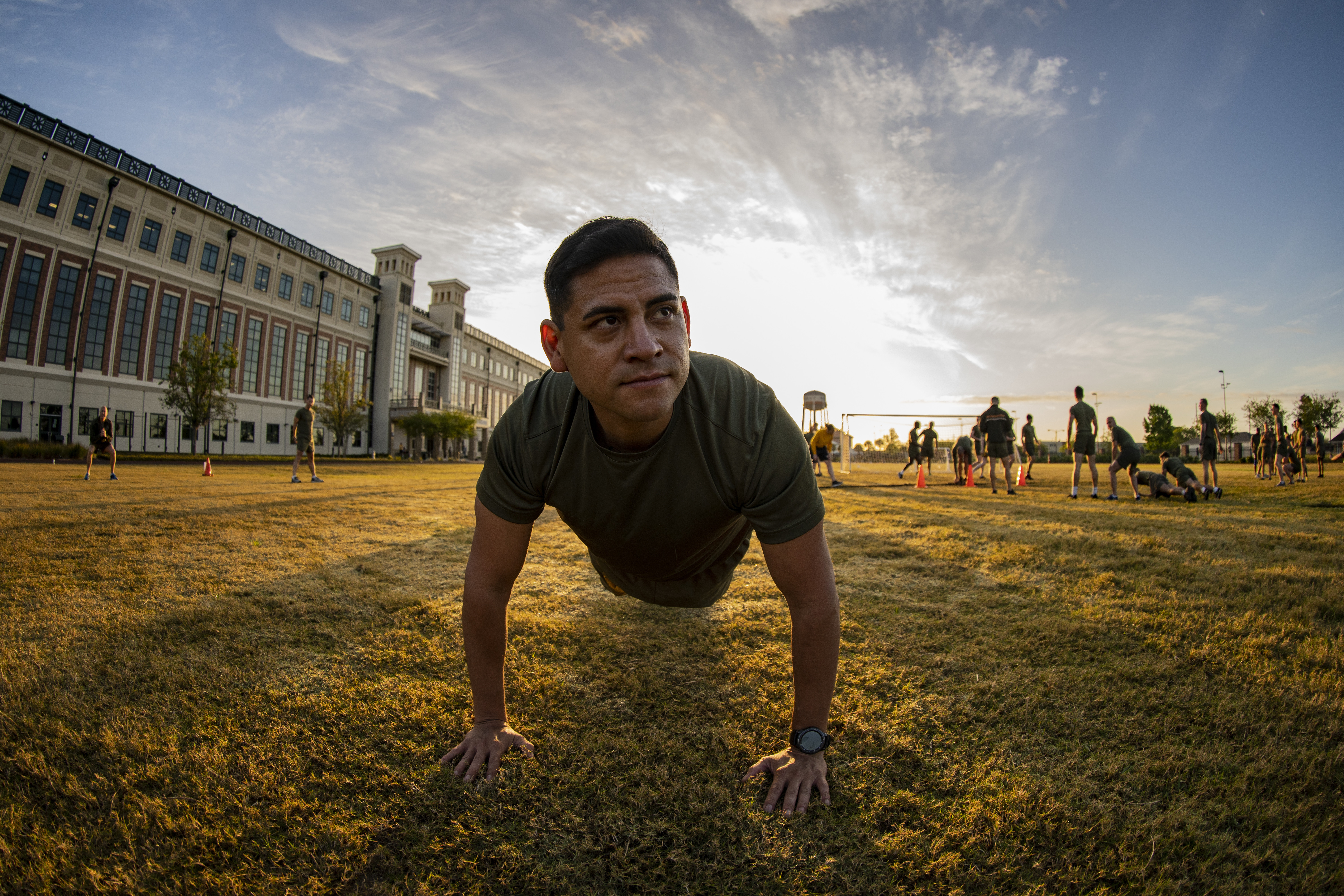 MARFORRES Marines participate in a Total Force Fitness event