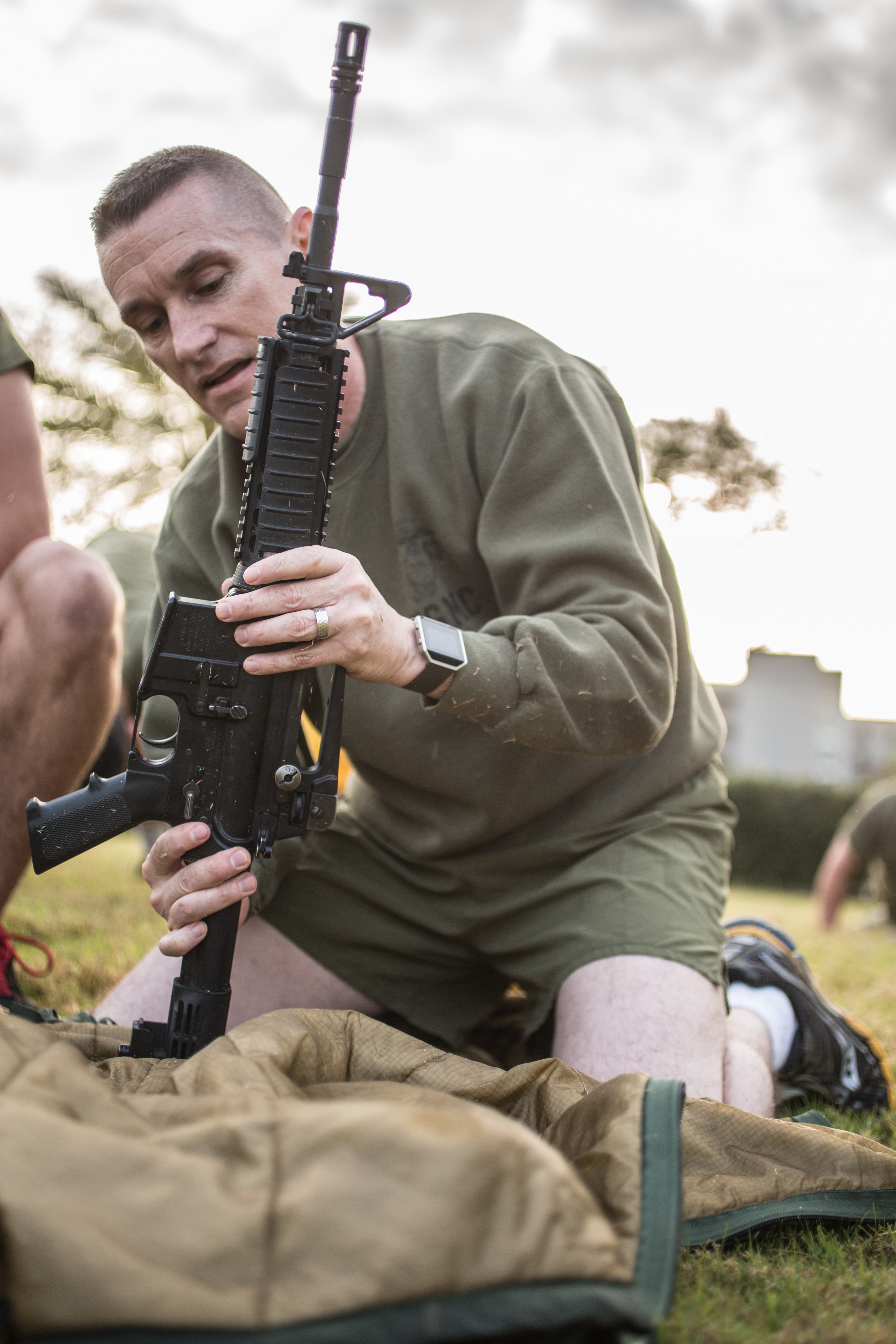 MARFORRES Marines participate in a Total Force Fitness event