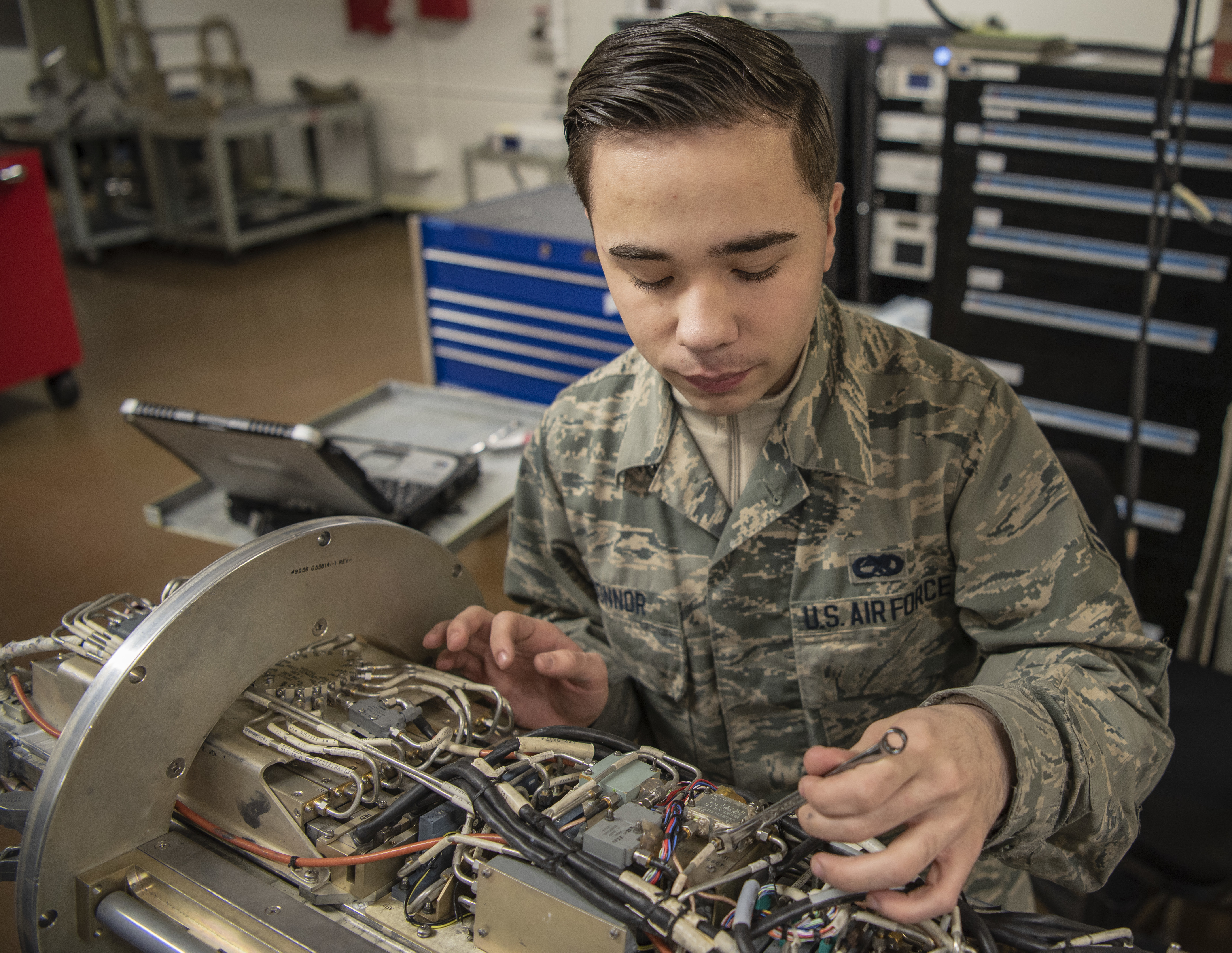 Misawa maintainers innovate new parts for ECM pods, reachieve 98% ...