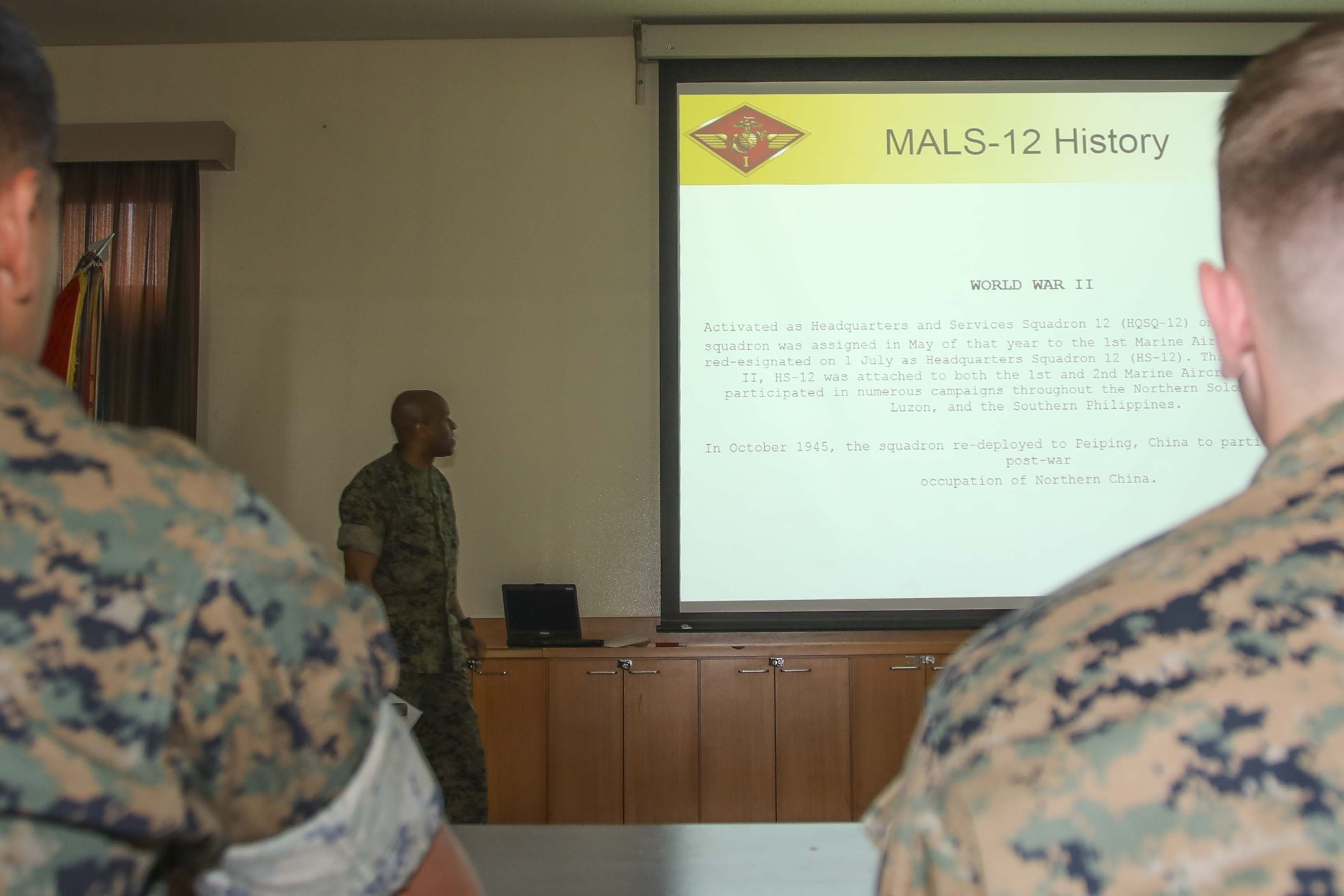 MALS-12 conducts its own Lance Corporal Seminar > Marine Corps Air ...