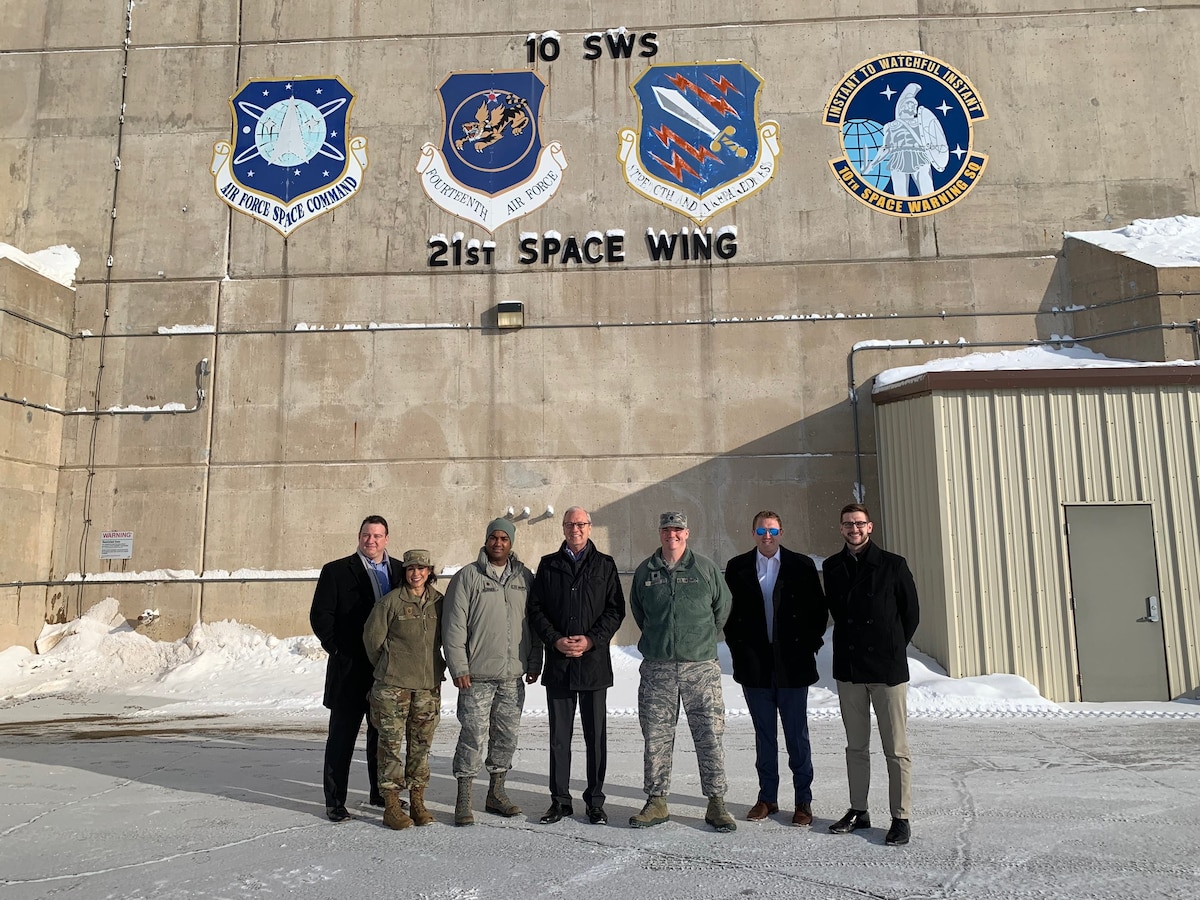 Senator visits Cavalier Air Force Station > Peterson and Schriever ...