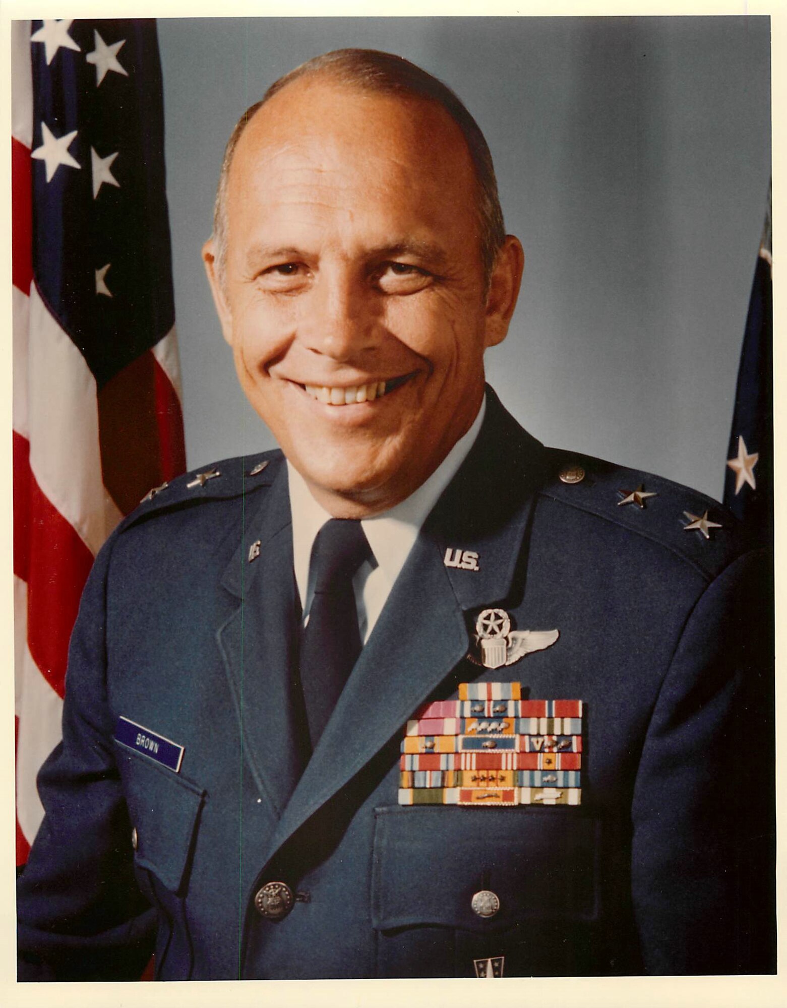 MAJOR GENERAL BILL V. BROWN > Air Force > Biography Display