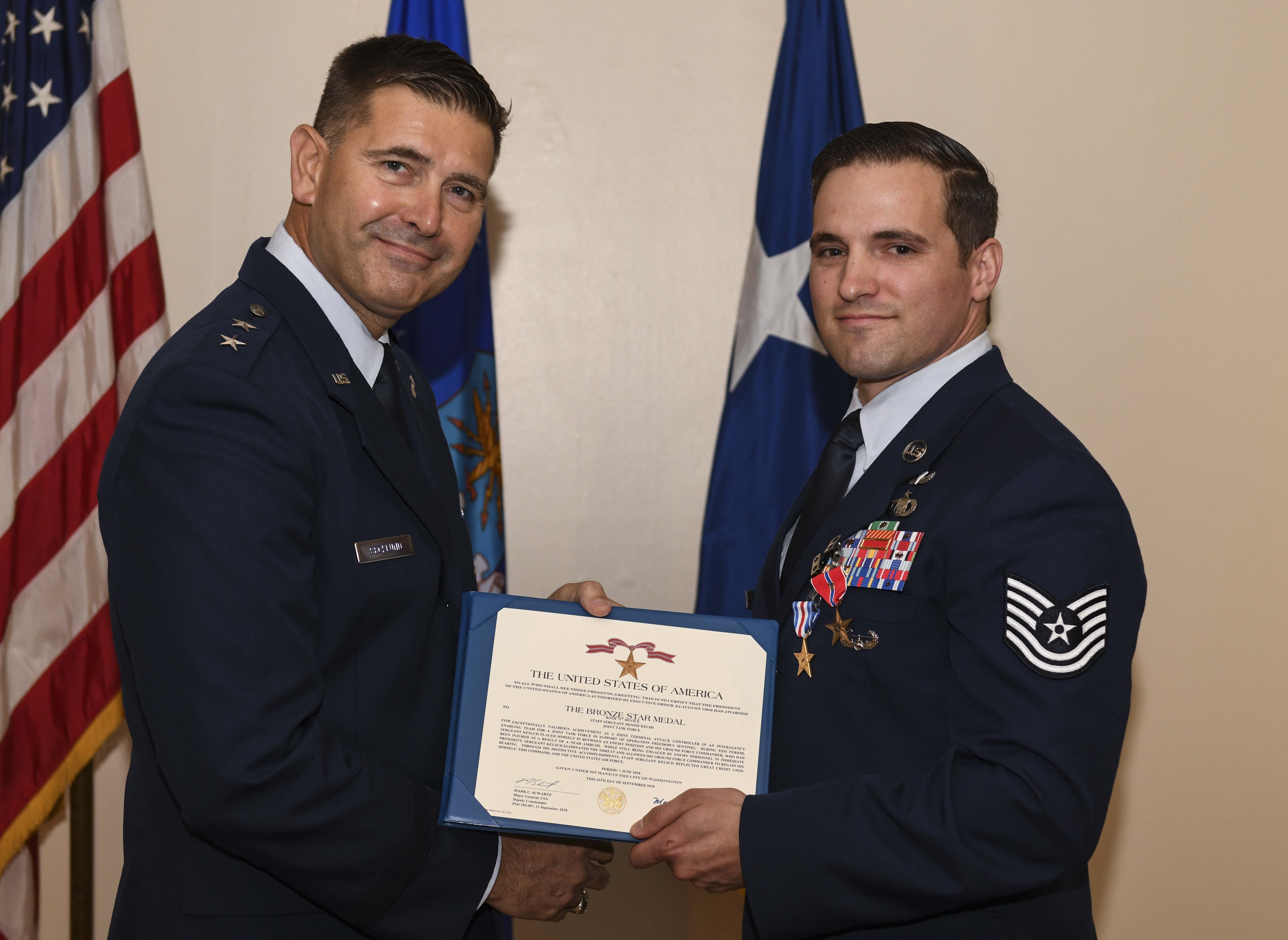 Special Tactics TACP awarded Silver Star Medal for Afghan ambush > Air ...