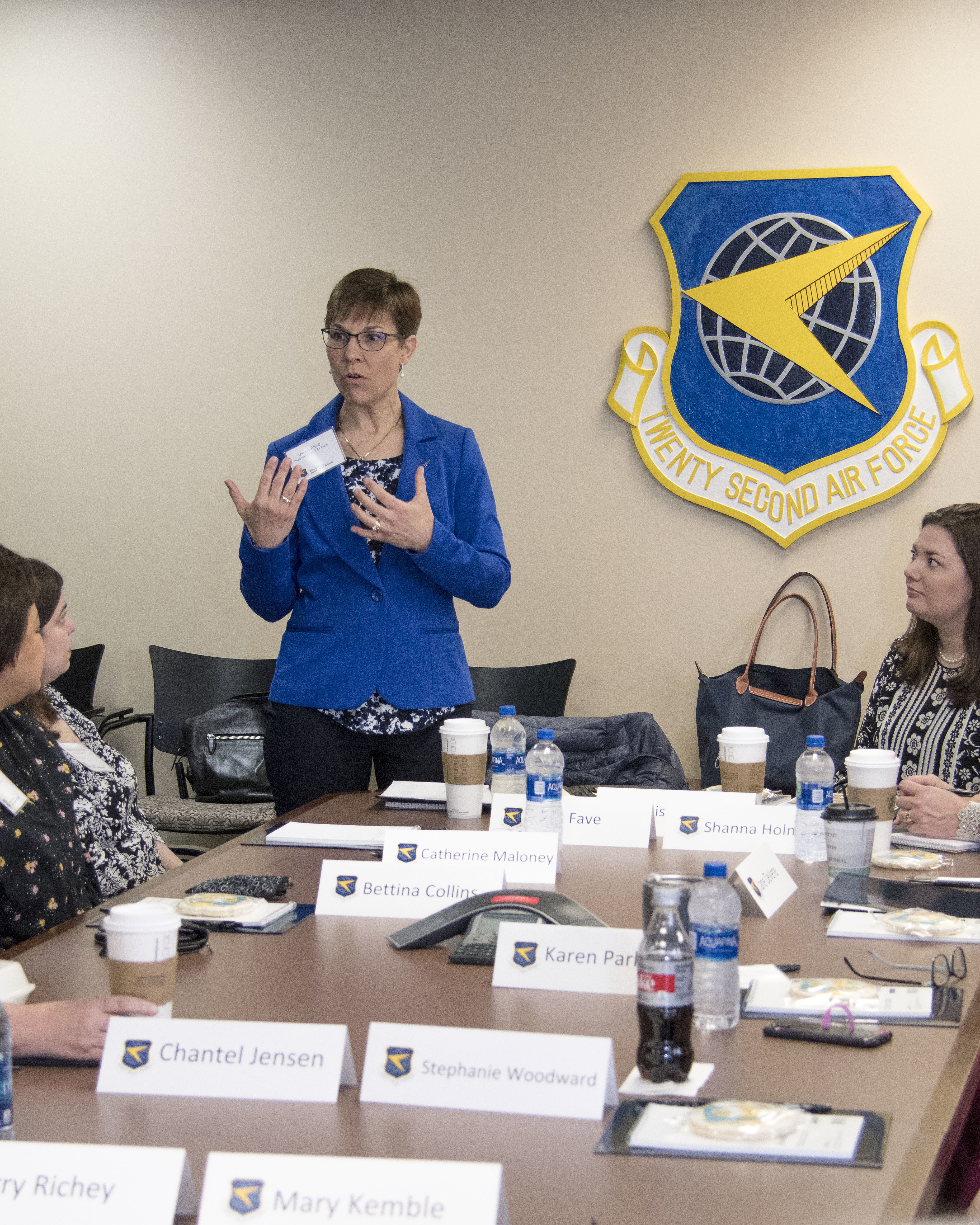 Key to success: key spouses connect at 22nd Air Force summit > Air ...