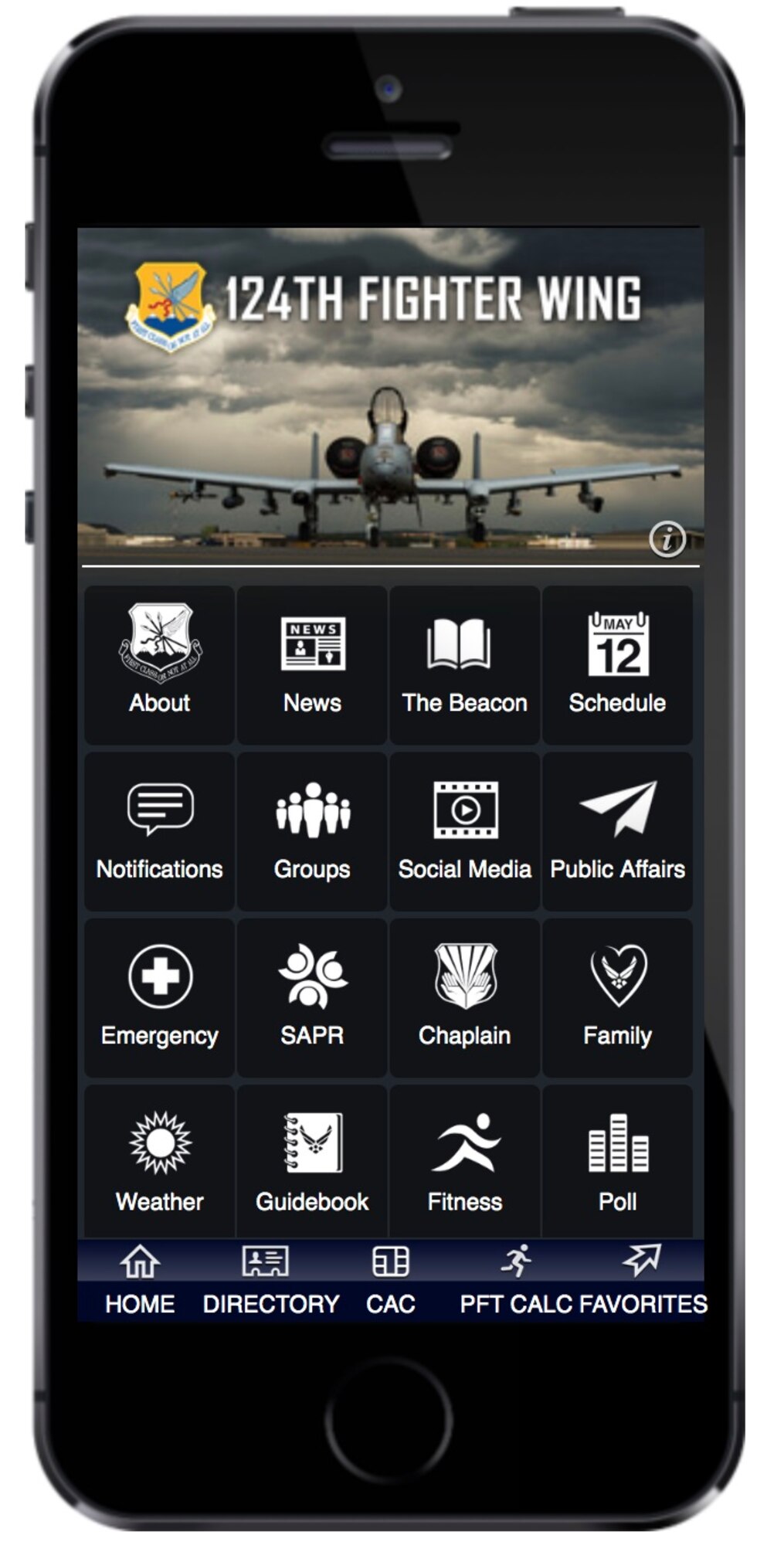 Announcing the USAF Connect app > 124th Fighter Wing > Article Display