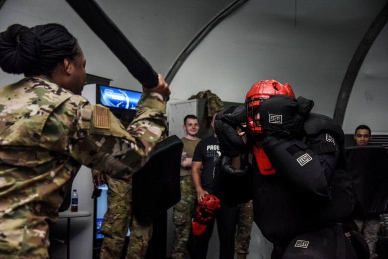 Preparing for Confrontation- Baton Training > U.S. Air Forces Central ...