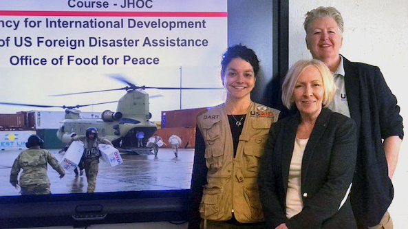 Humanitarian course keeps Troop Support employees ready for USAID ...