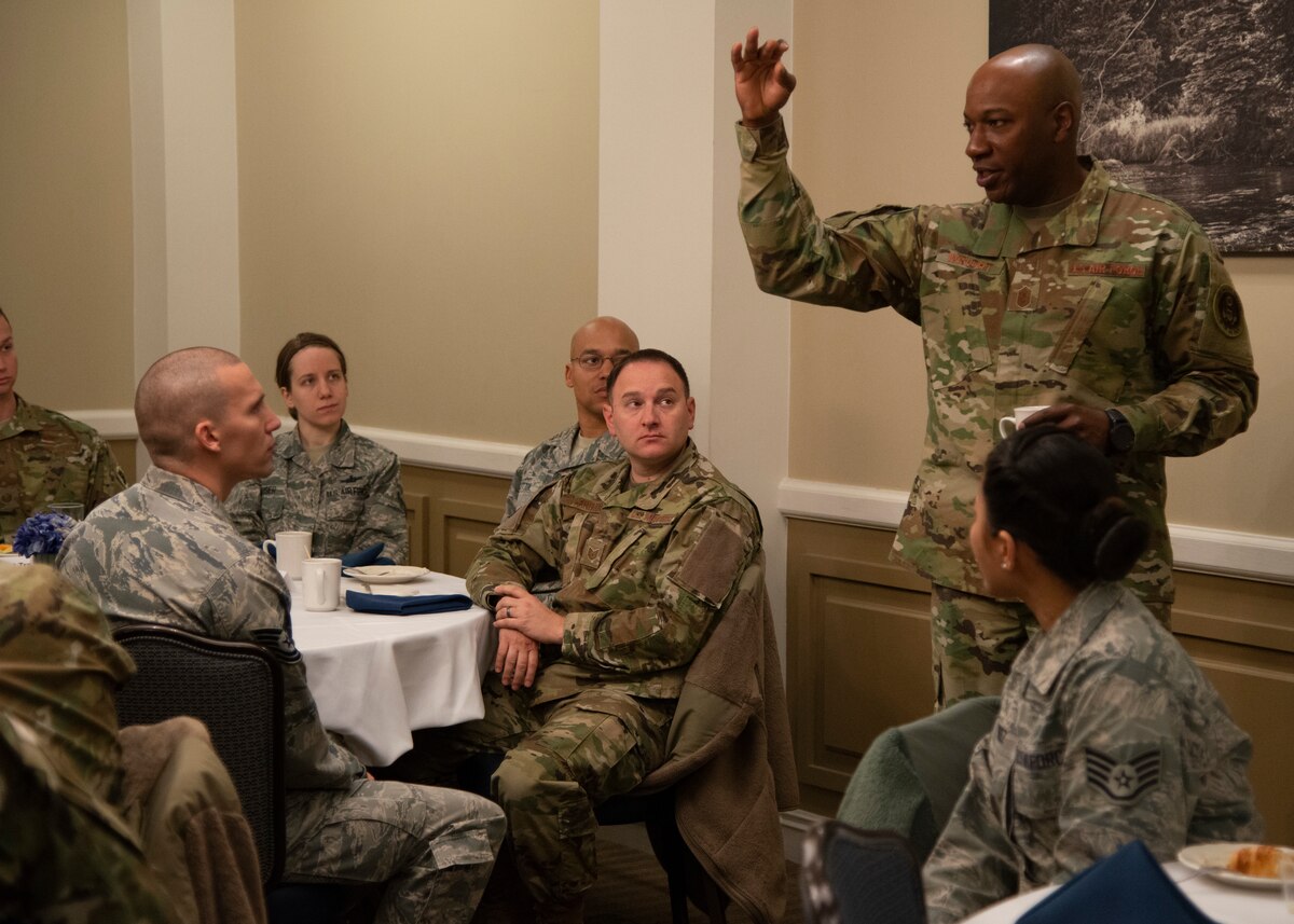 Chief Wright visits, interacts with Airmen > 302nd Airlift Wing ...