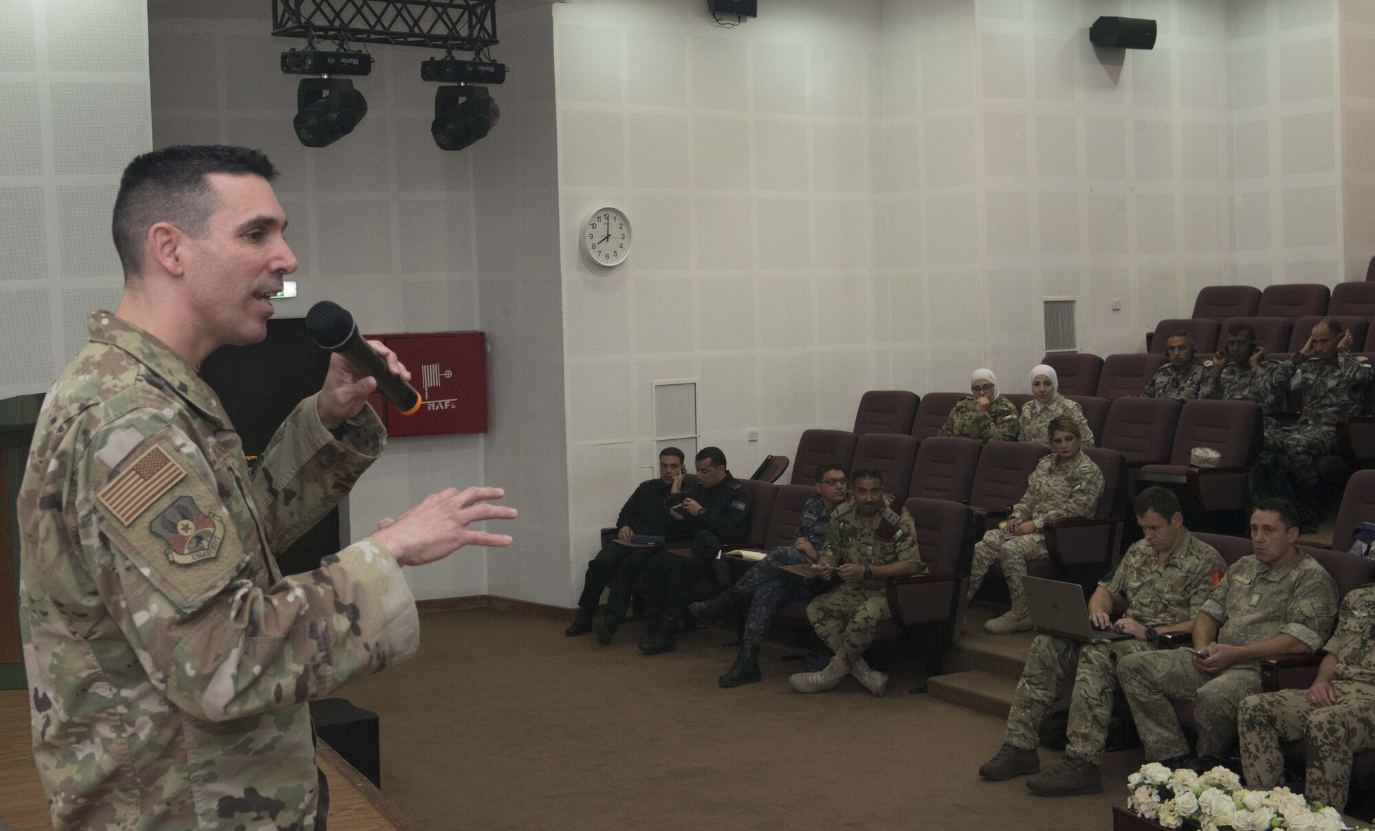 AFCENT senior enlisted leader addresses Jordanian NCO symposium > U.S ... AFCENT senior enlisted leader addresses Jordanian NCO symposium > U.S ...