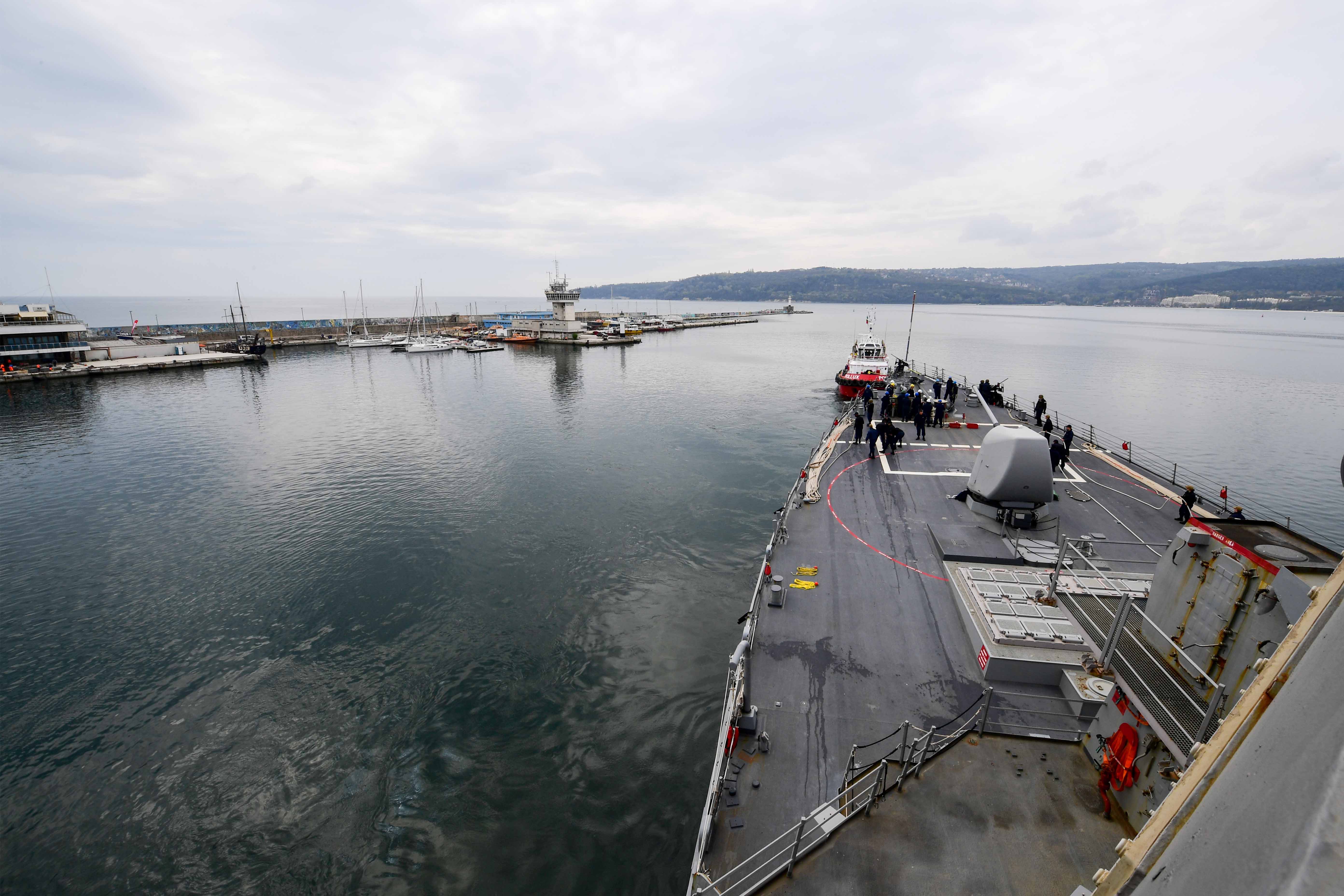 USS Ross Departs Varna, Bulgaria > U.S. Naval Forces Europe and Africa ...